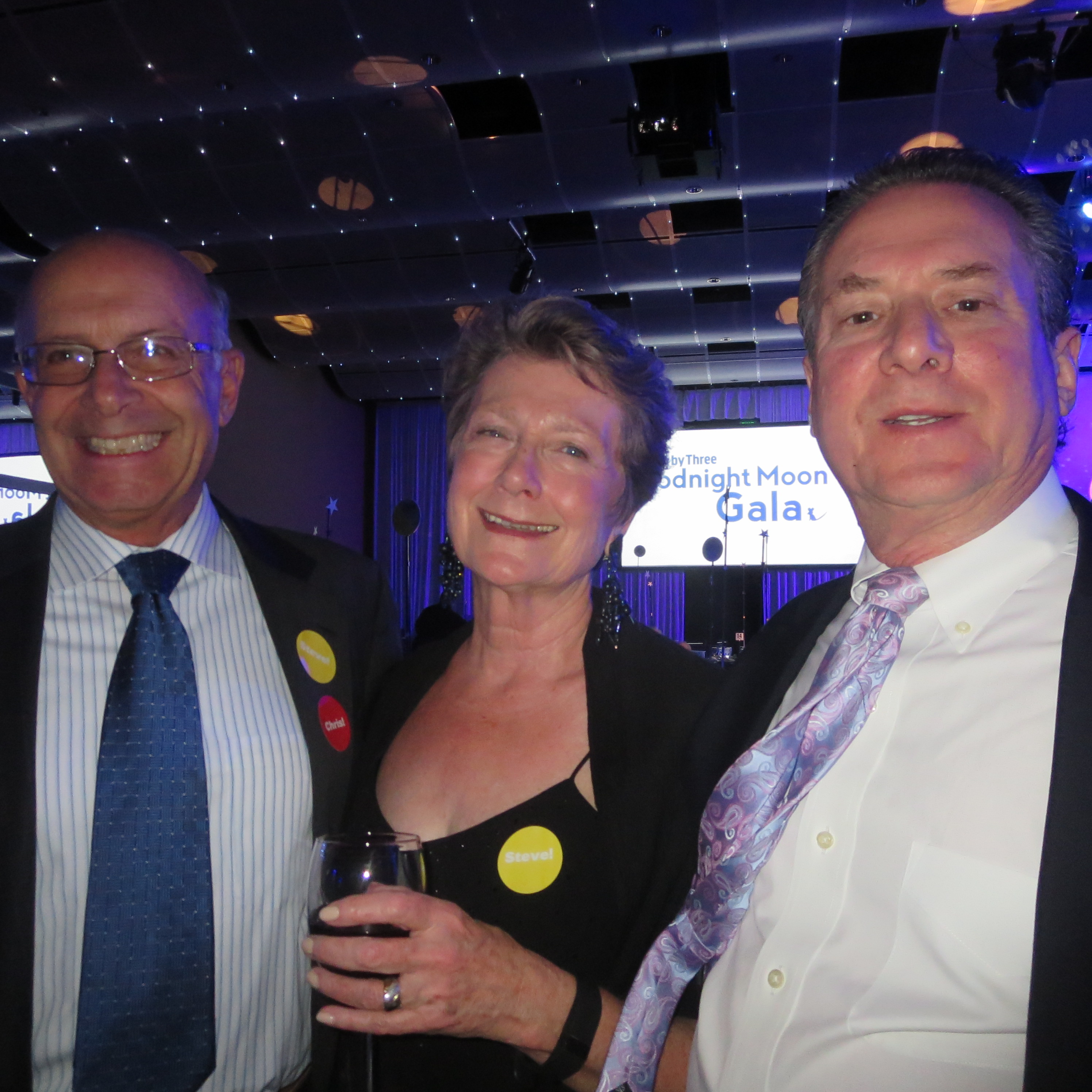 L to R: Bernie Buescher, Alana Smart, Zeik Saidman