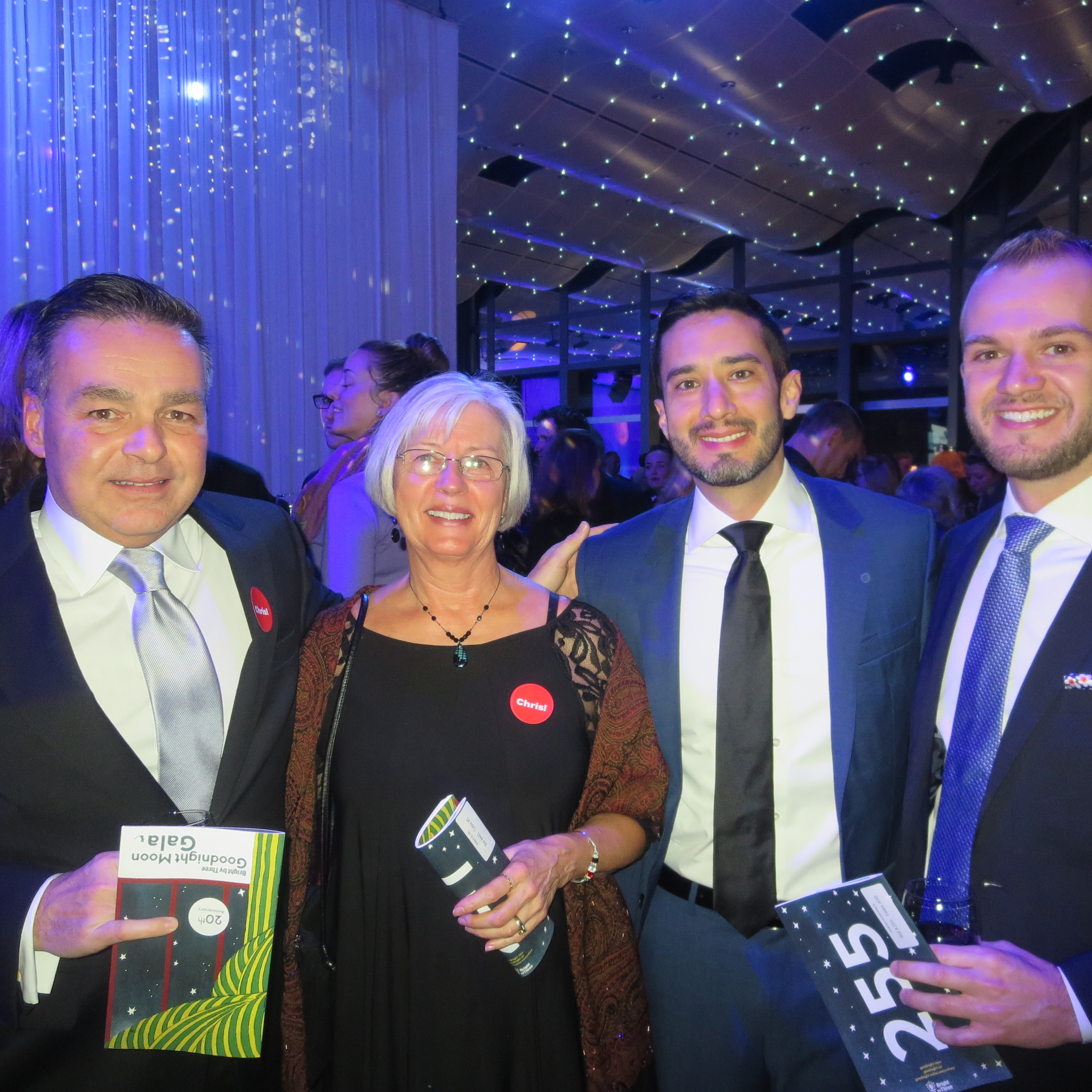 L to R: David Wagner, Mary Ott, Rick Palacio, Graham Kaltenbach