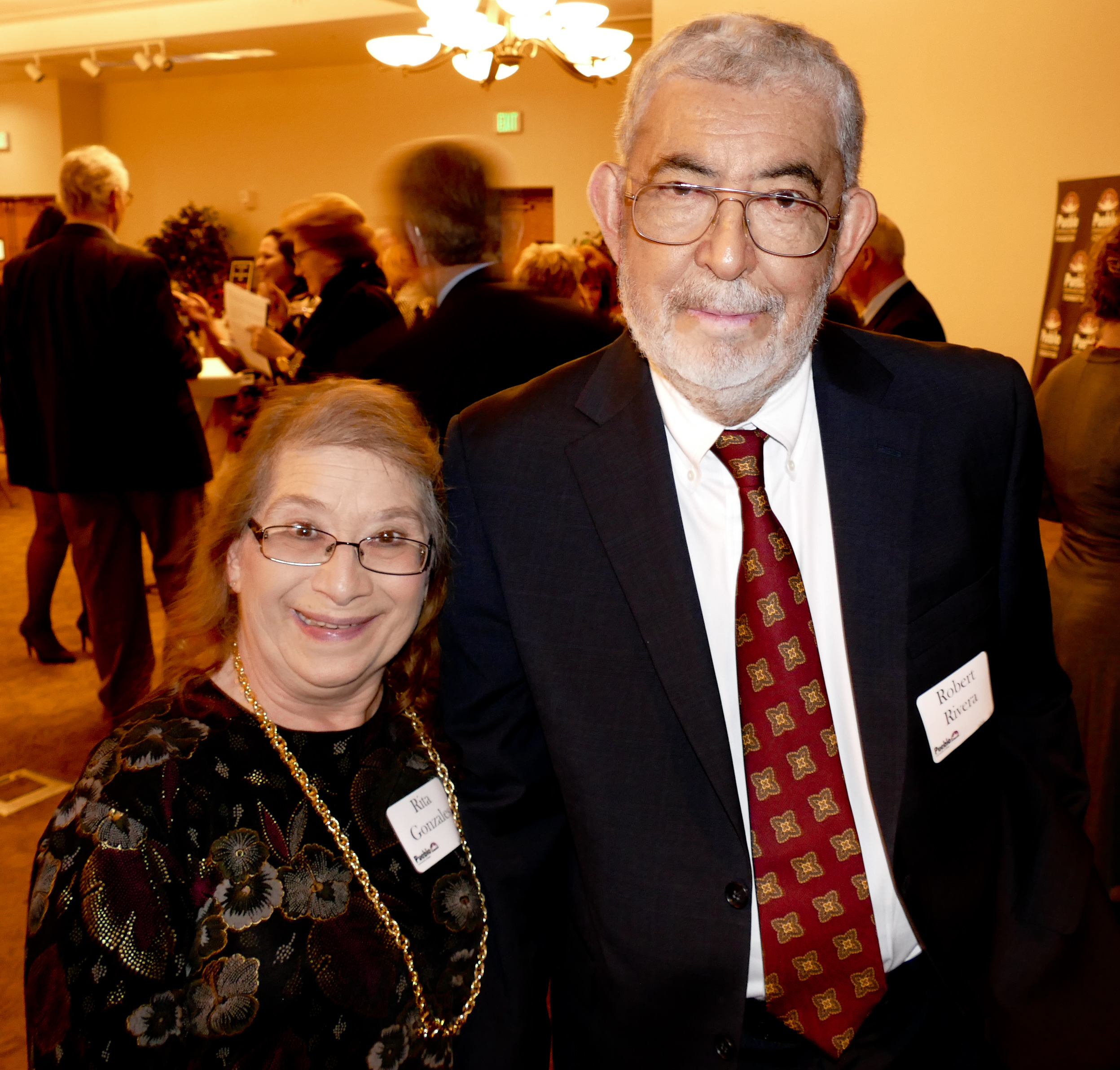 Ruth Gonzales and Robert Rivera
