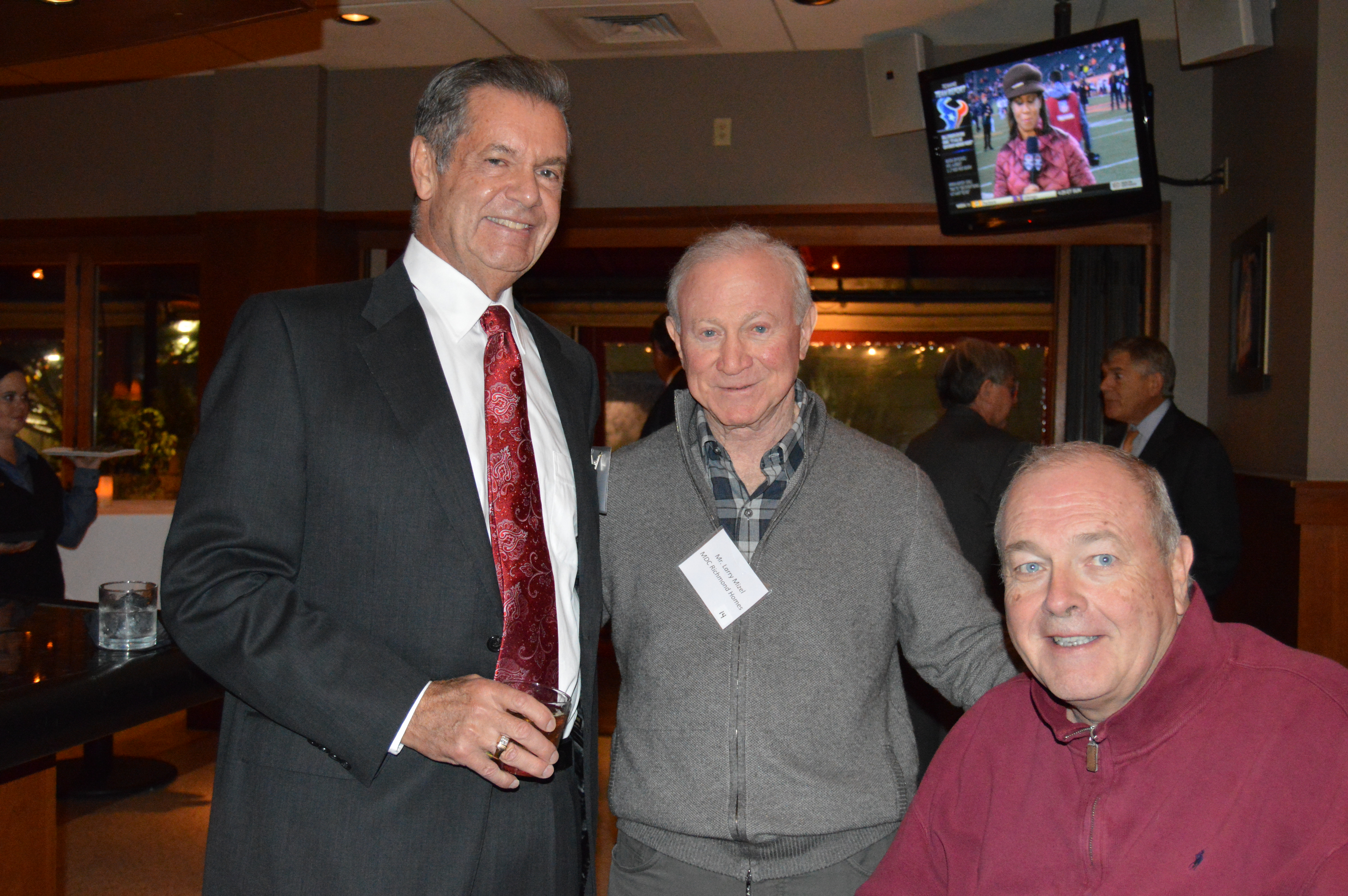(l to r): Jim Levanthal, Larry Mizel and Dean Singleton