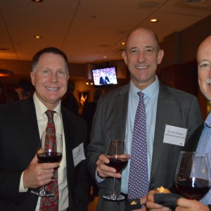 Theo Gregory at the cocktail reception
