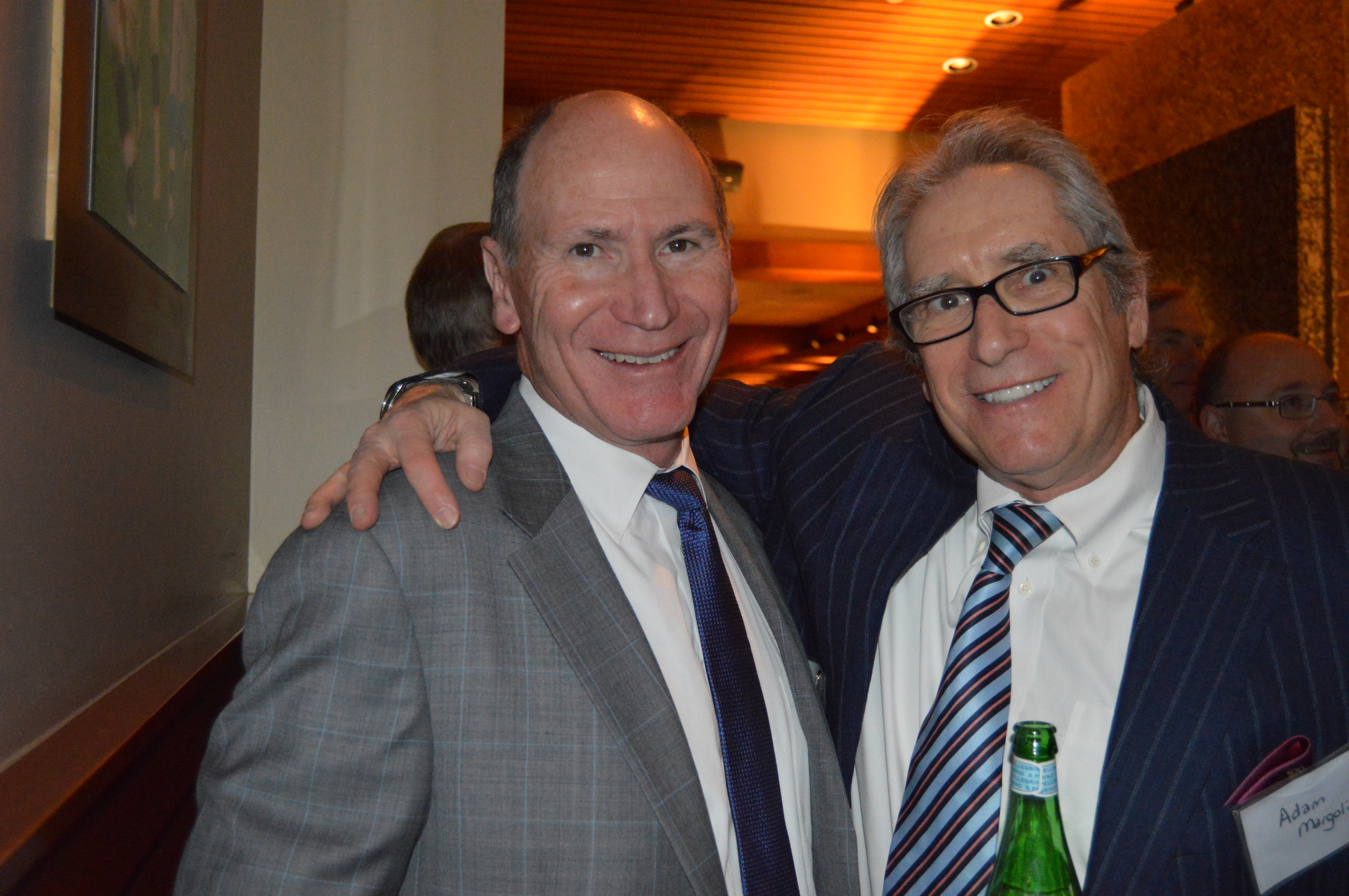 Brad Levin (left) and Adam Margolin