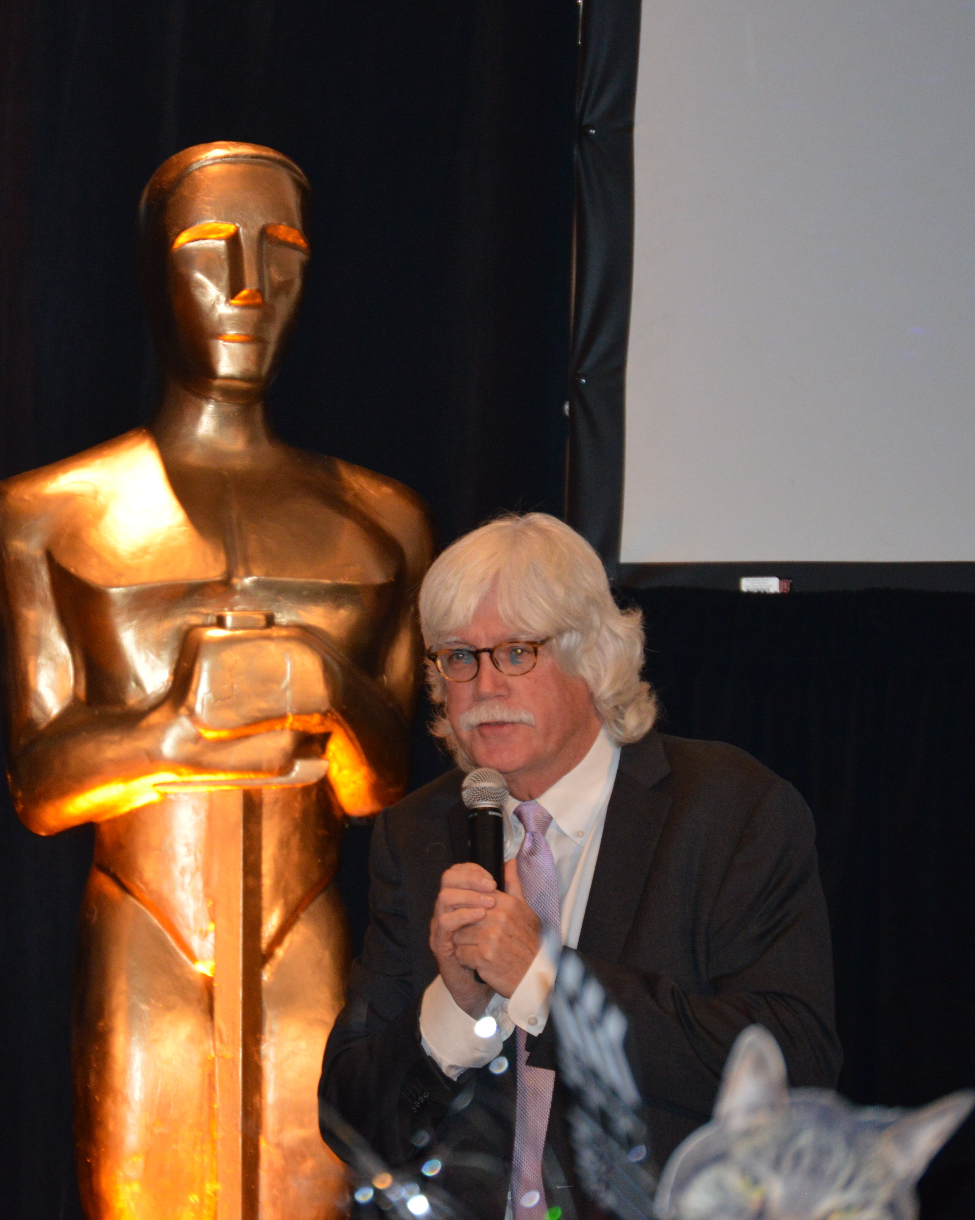 and the Oscar goes to..." Kevin Fitzgerald entertains.