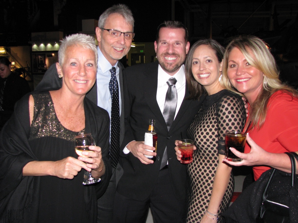 Allison Mellor, left, with friends Richard Beatty, Jason and Laura ...