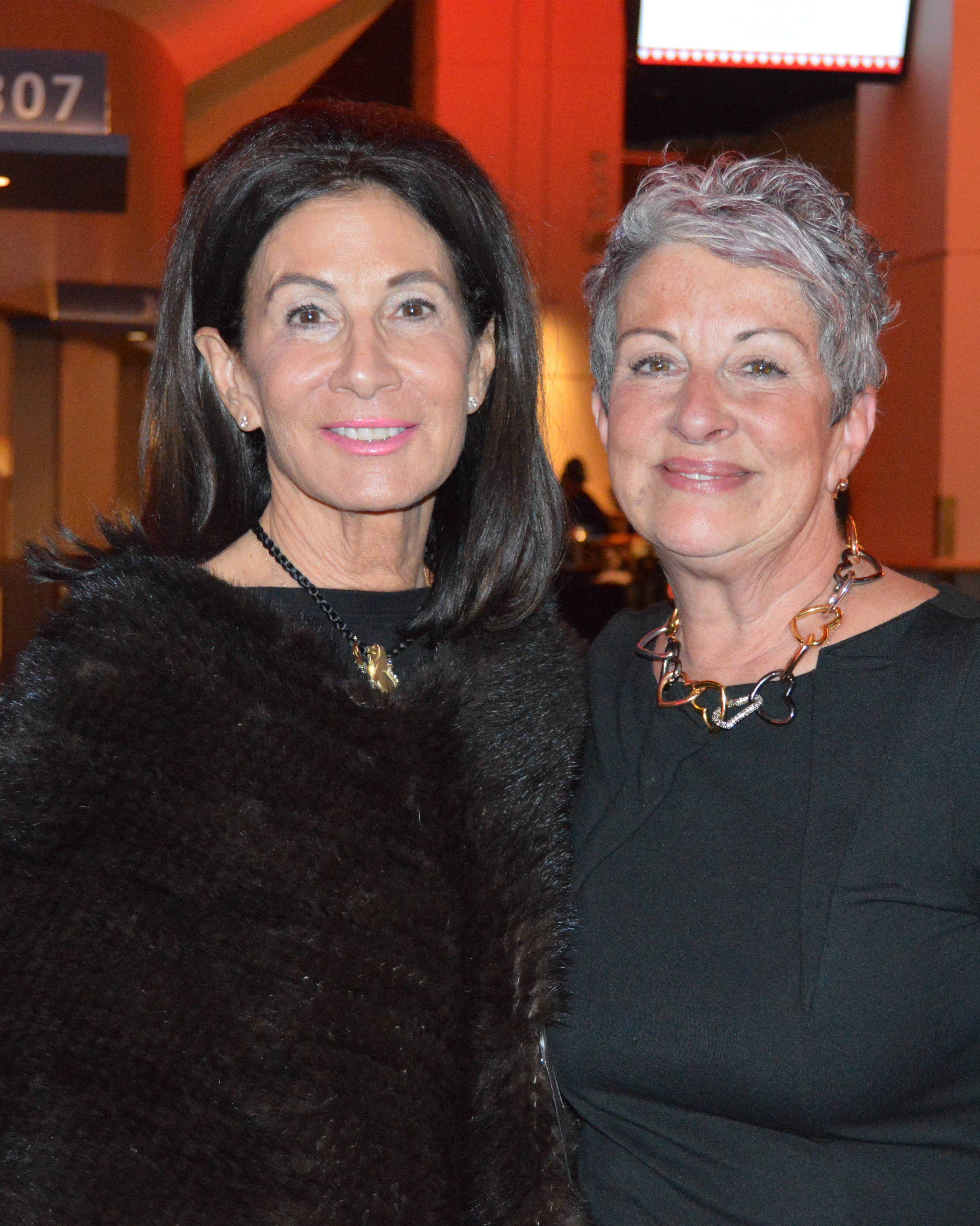 Lisbeth Davis Ross (left) and Debra Weinstein