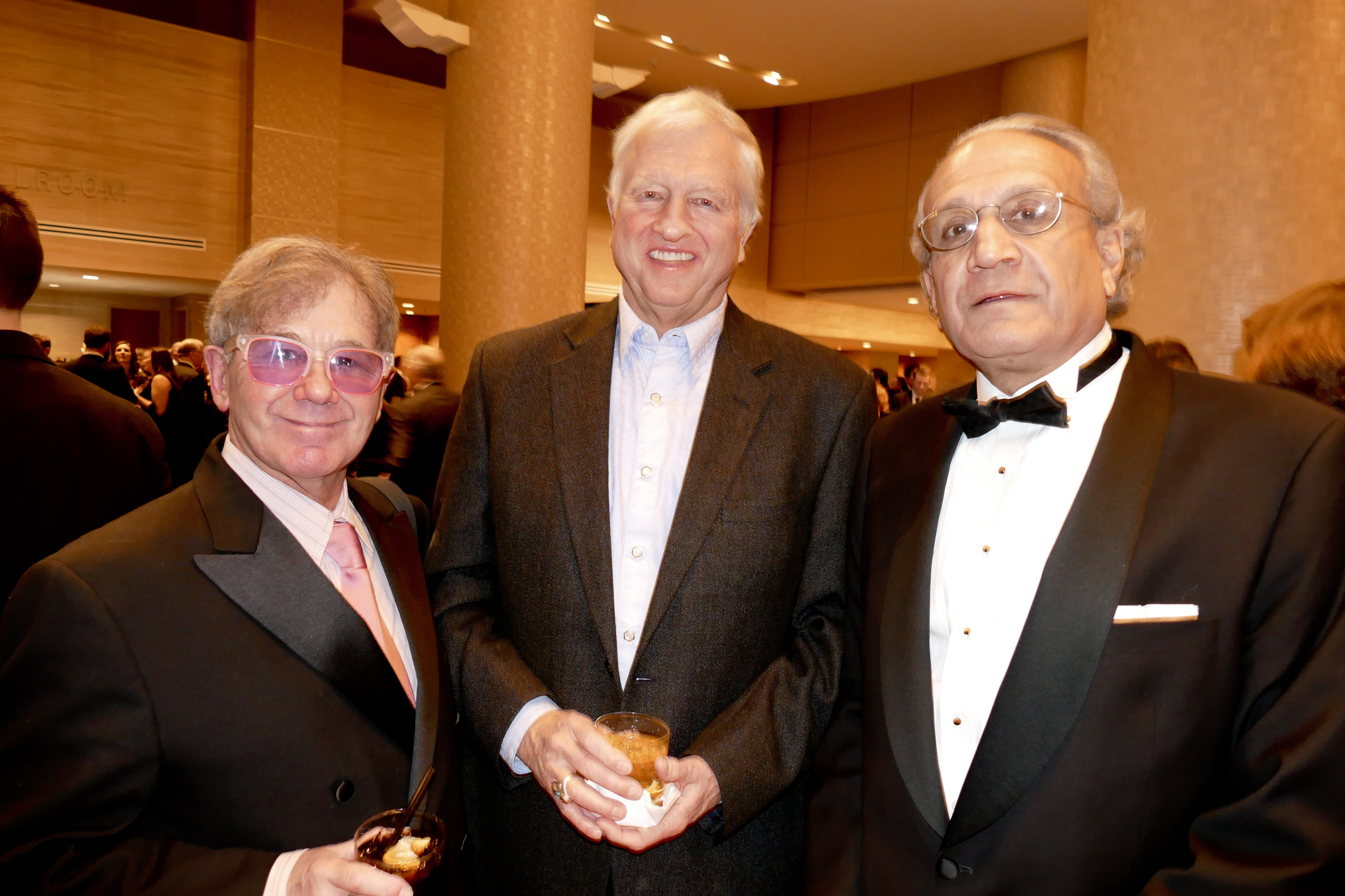 Chuck Morris, left, Charlie Brown and Mike Stratton