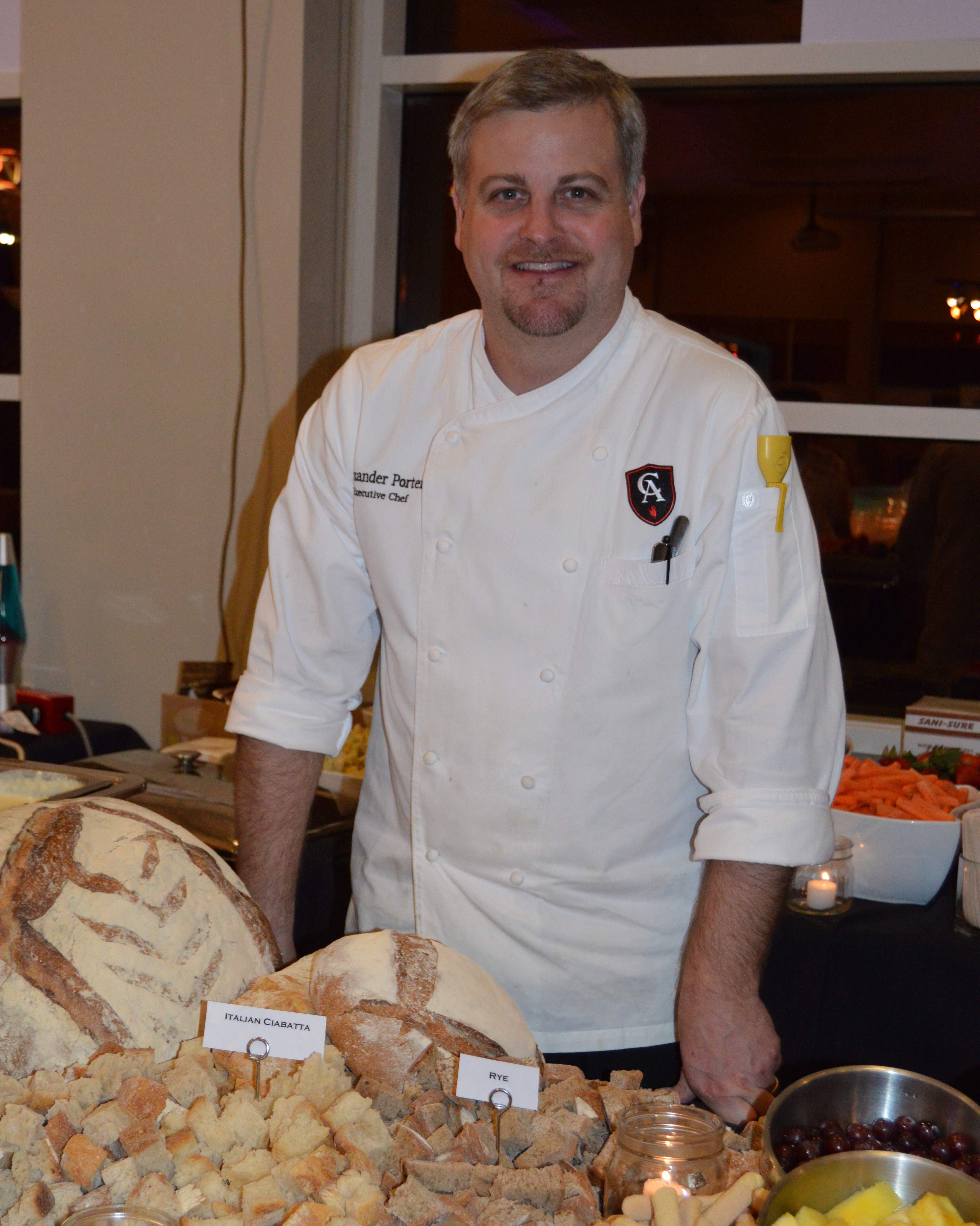 Executive chef Alexander Porter, of Colorado Academy