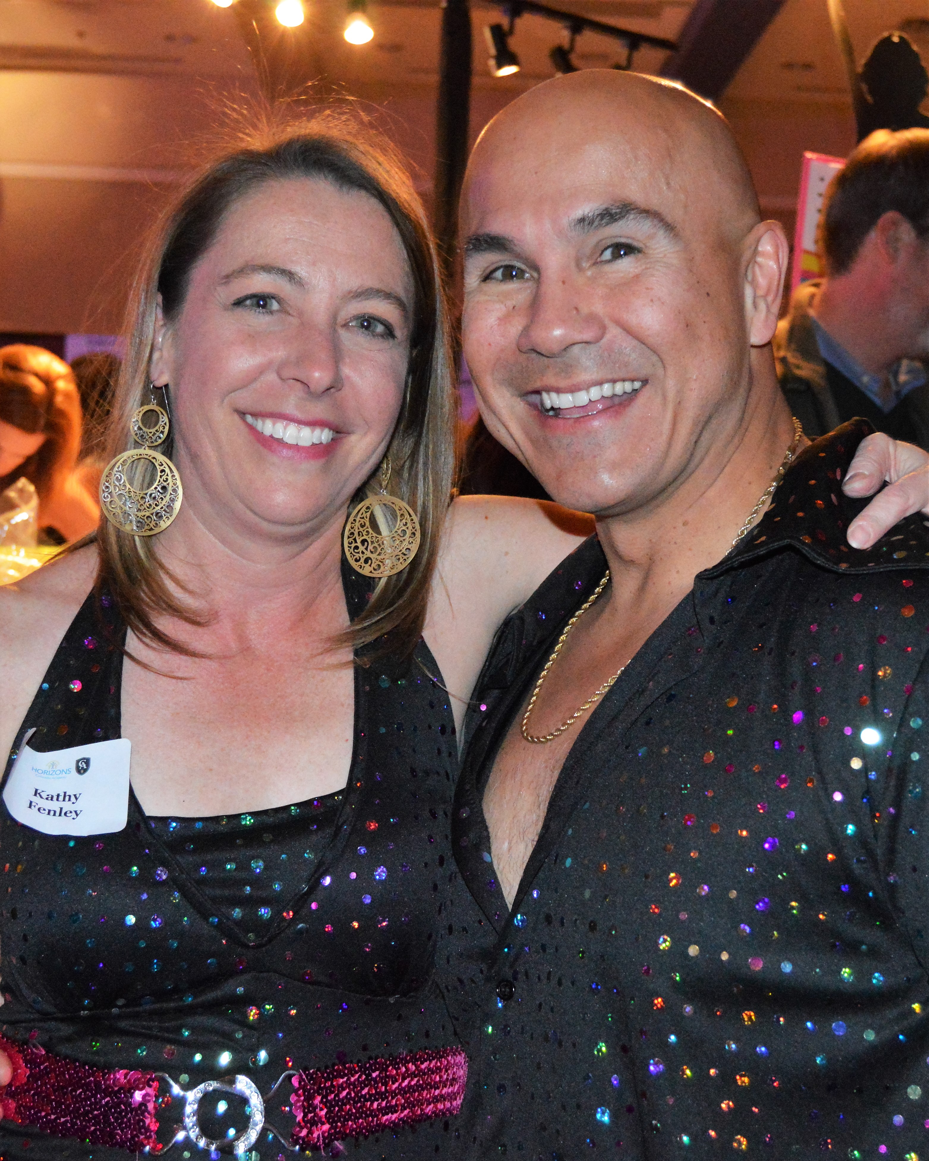 Committee member Kathy and John Fenley