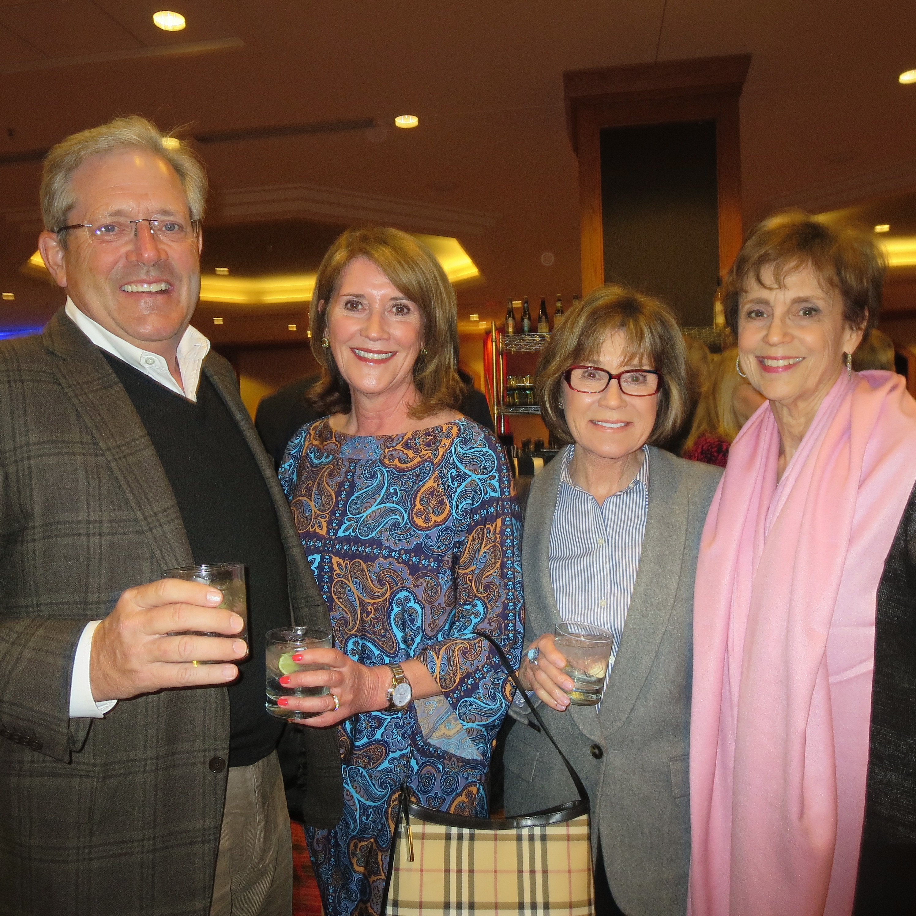 L to R: Brian & Kim Hamilton, Paige Hamilton, Kristine Scheider