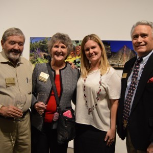 (l to r): Lindsey Smith, Brian Heider, Patricia Peterson and Aubrey Ryan