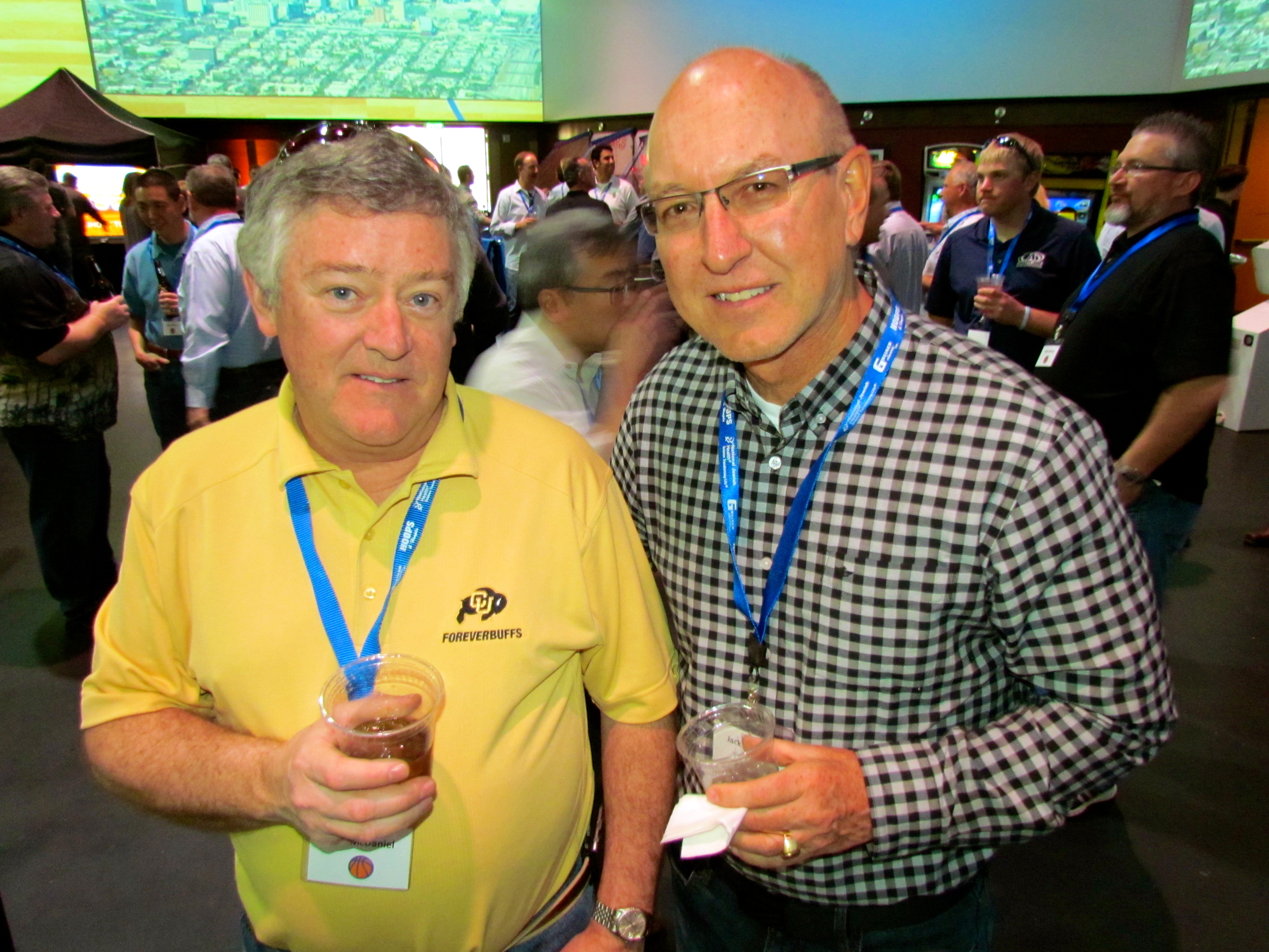 Ron McDaniel (left) with Jack Vollmuth