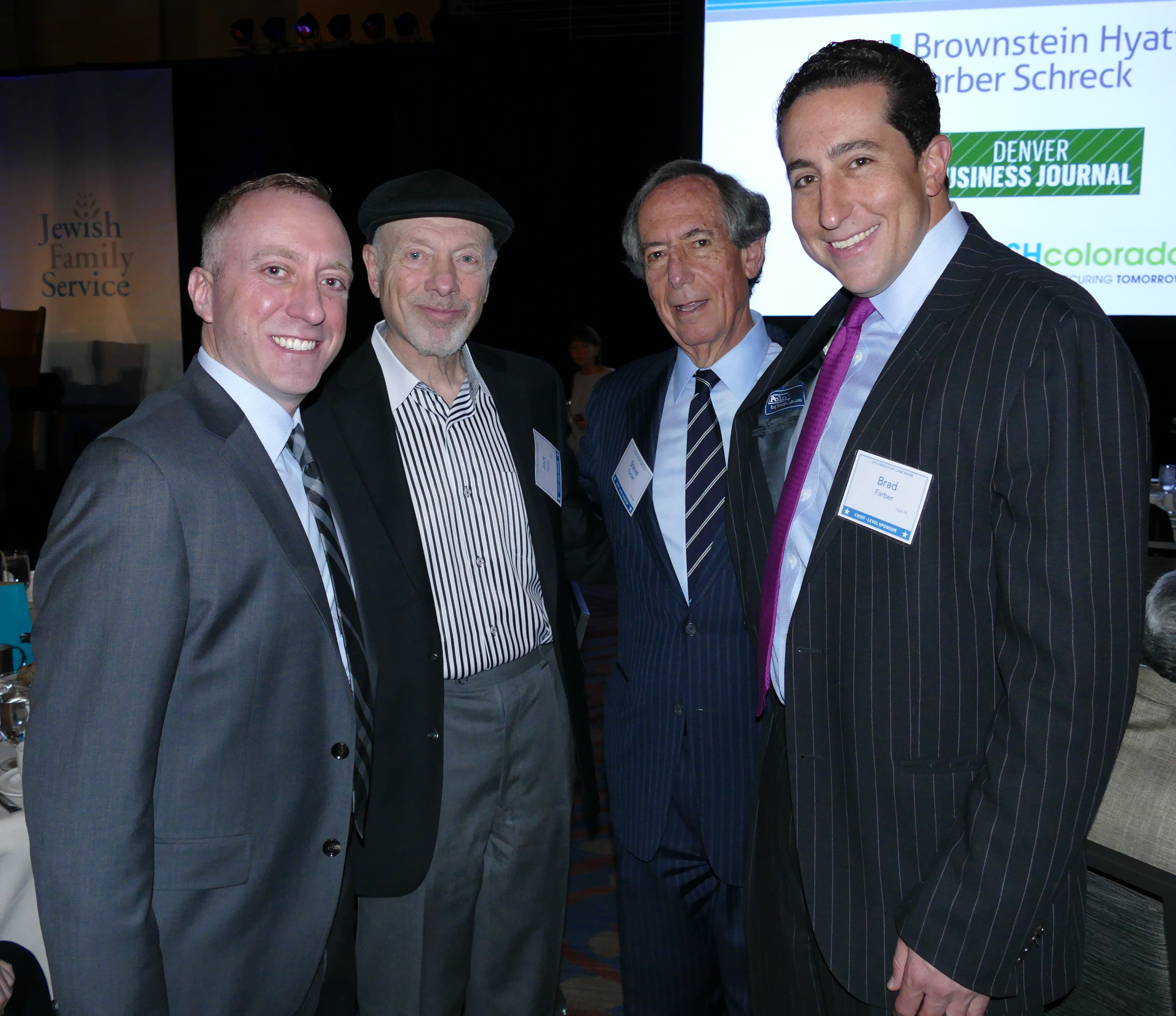 All from Brownstein, Farber, Hyatt, Schreck: Aaron Hyatt, left, Jack ...