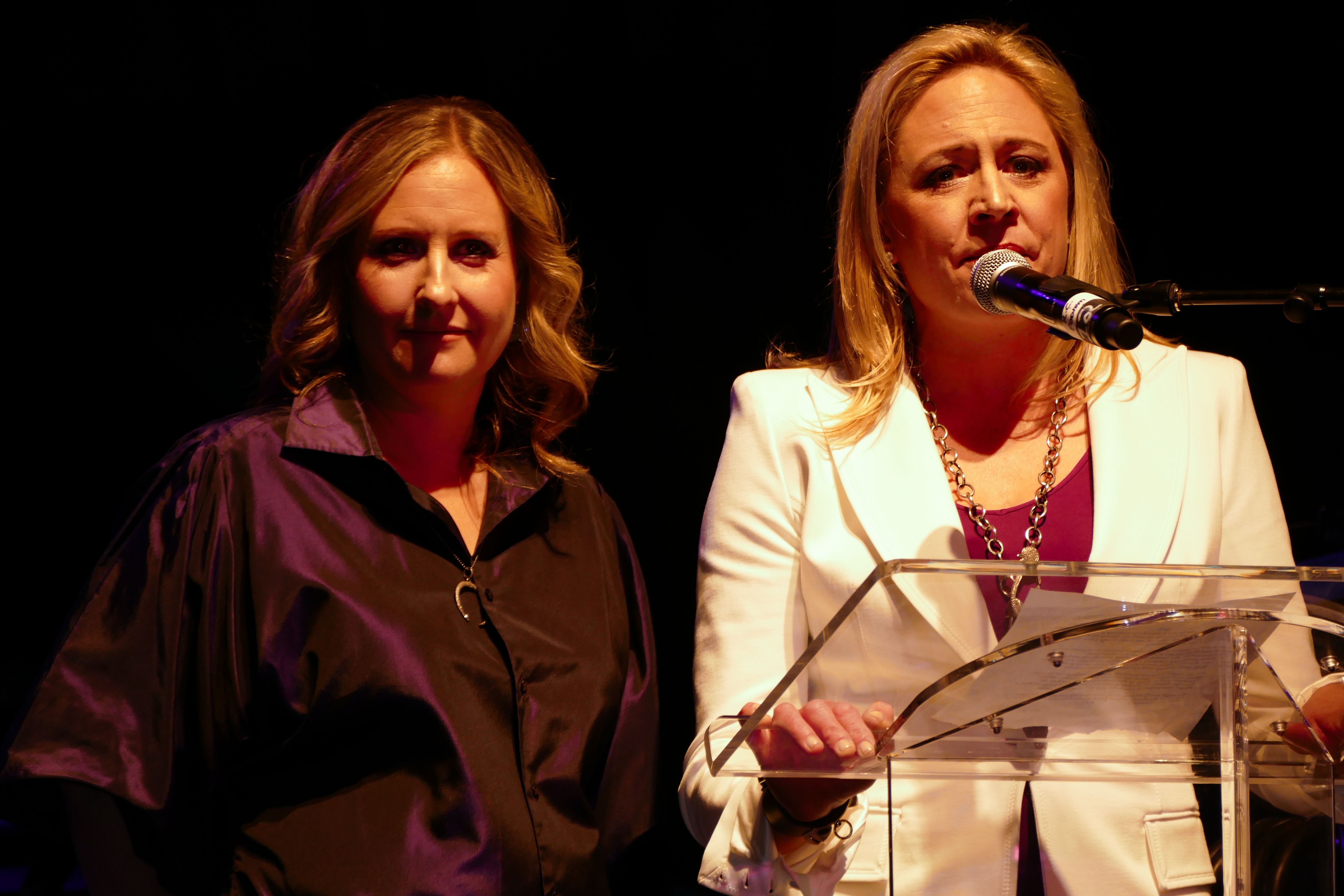 Event Chairs Ali Pashel Frankfurt and Libby Anschutz are friends from ...