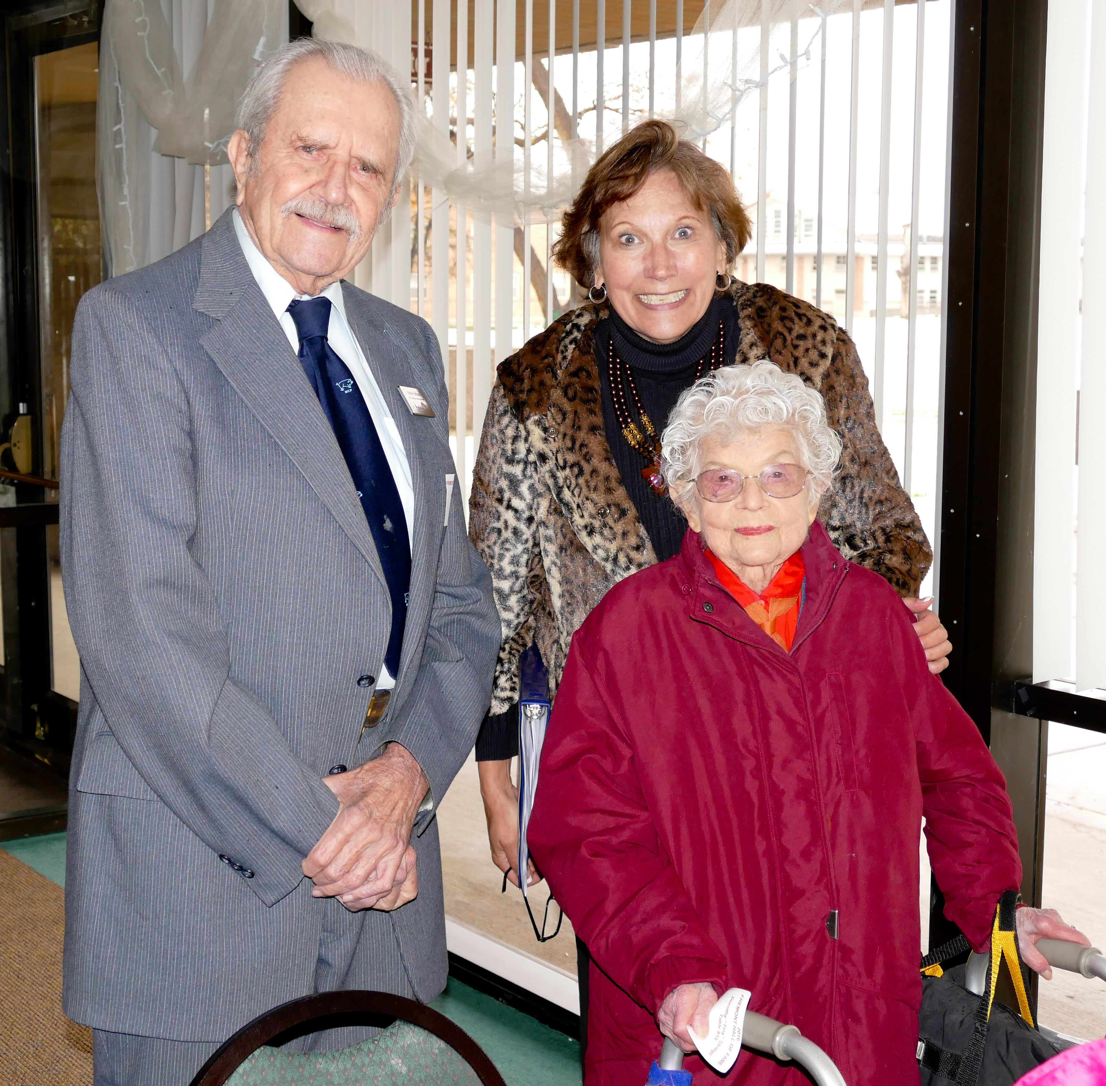Walter Schepp (2011 inductee and PCC Foundation board member) with ...