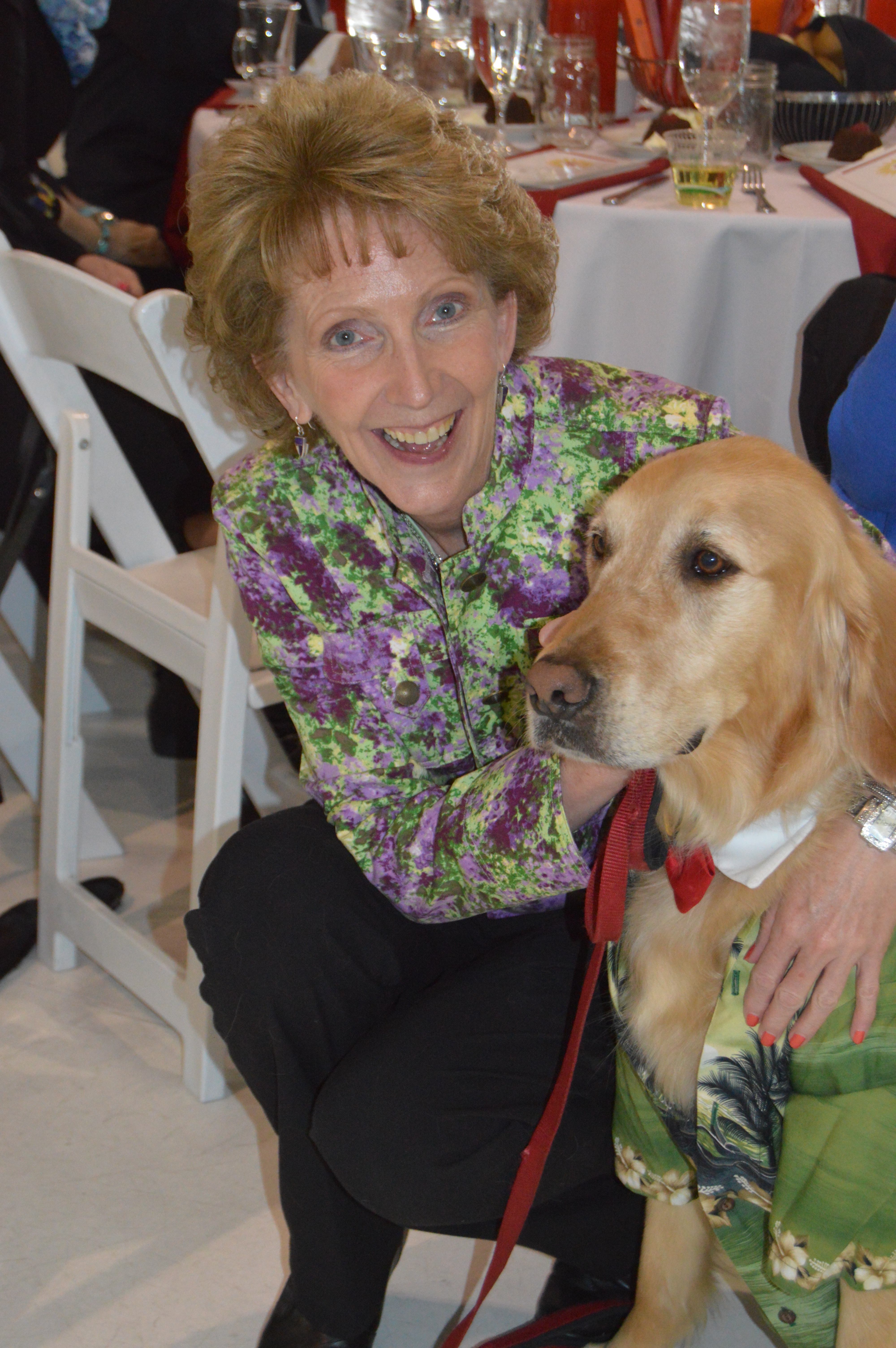 Darby Kelly with Prescription Pet Program participant, Cormac