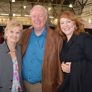 Family portrait with emcee/9News anchor Kim Christiansen (far left ...