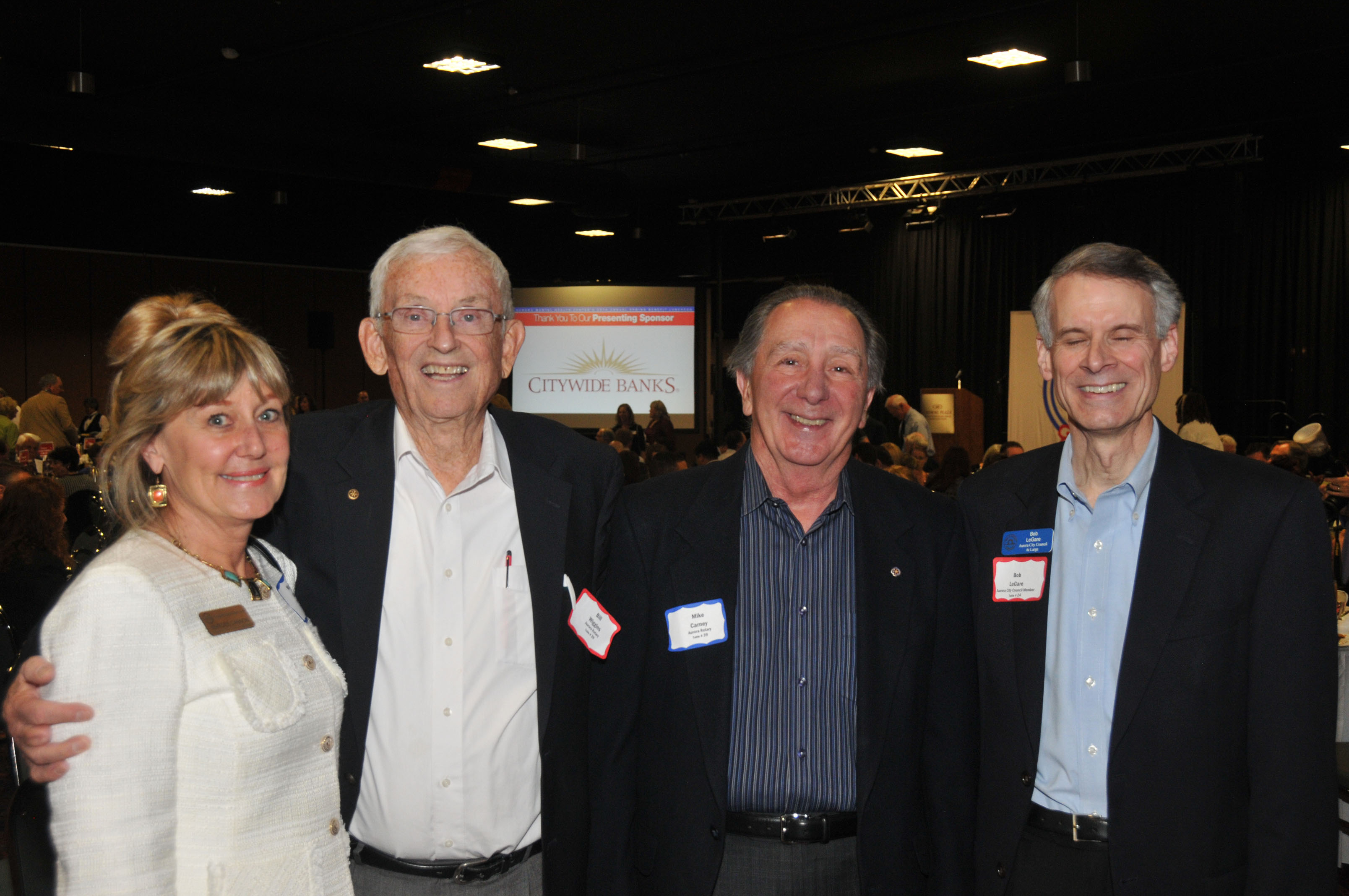 Margee Cannon, Bill Wiggins, Mike Carney, Bob LeGare