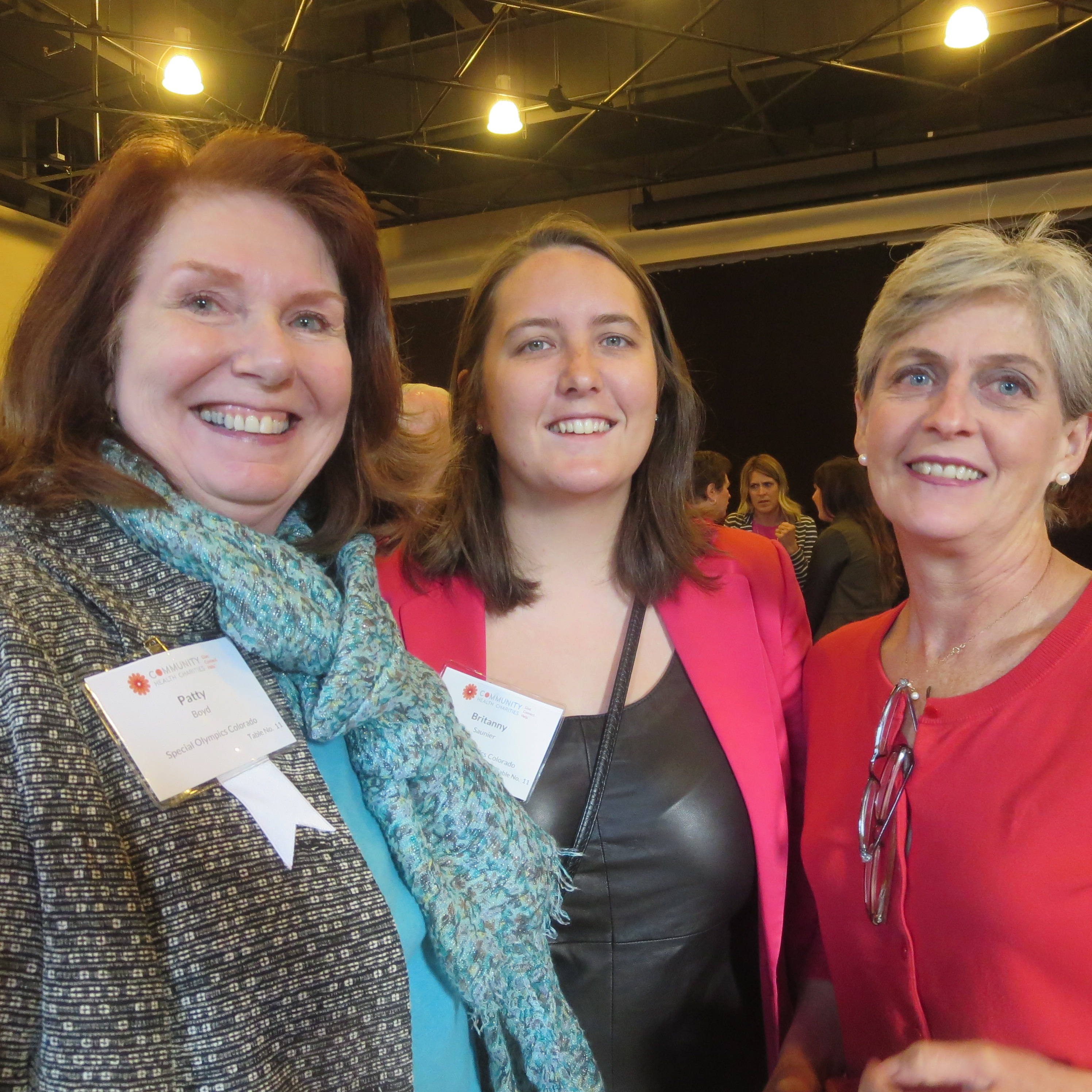 L to R: Patty Boyd, Brittany Saunier, Jeannie Ritter