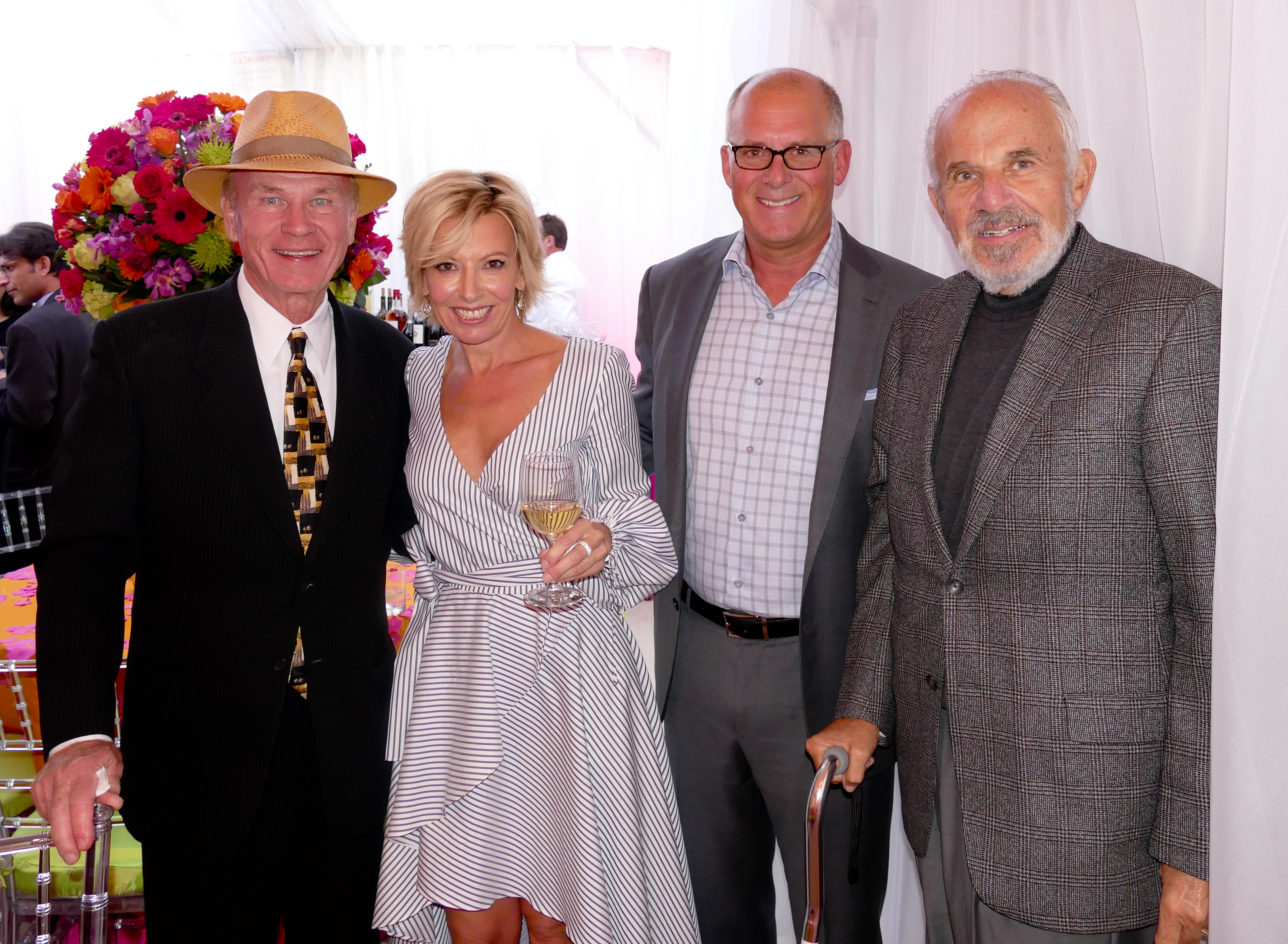 Tom Kowalski, left, Catherine and Andrew Malloy, Larry Gelfond (board ...