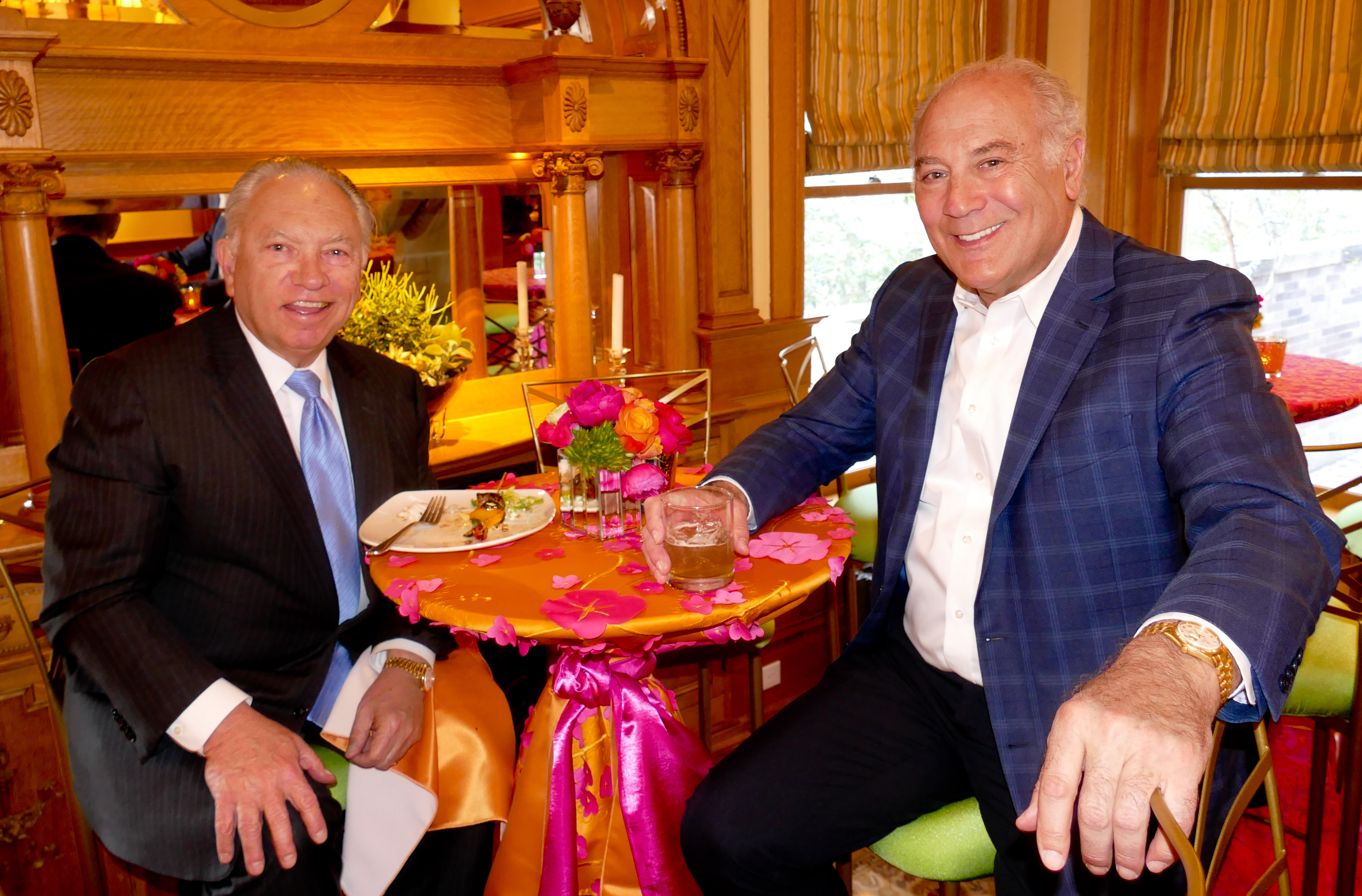 David Mandarich, left, and David Engleberg (board member)