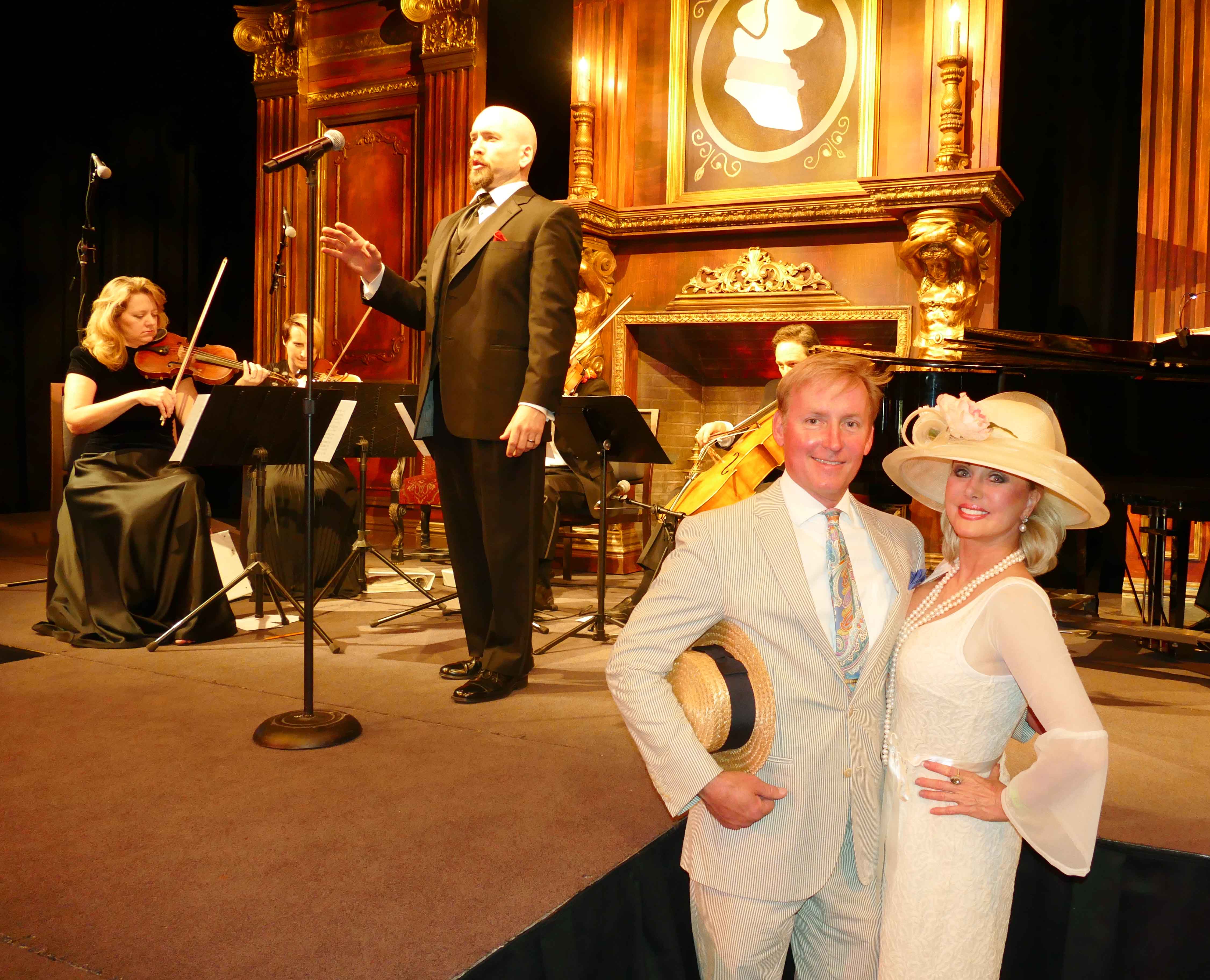 Dave Barnes, who provided all the set design through his company ...