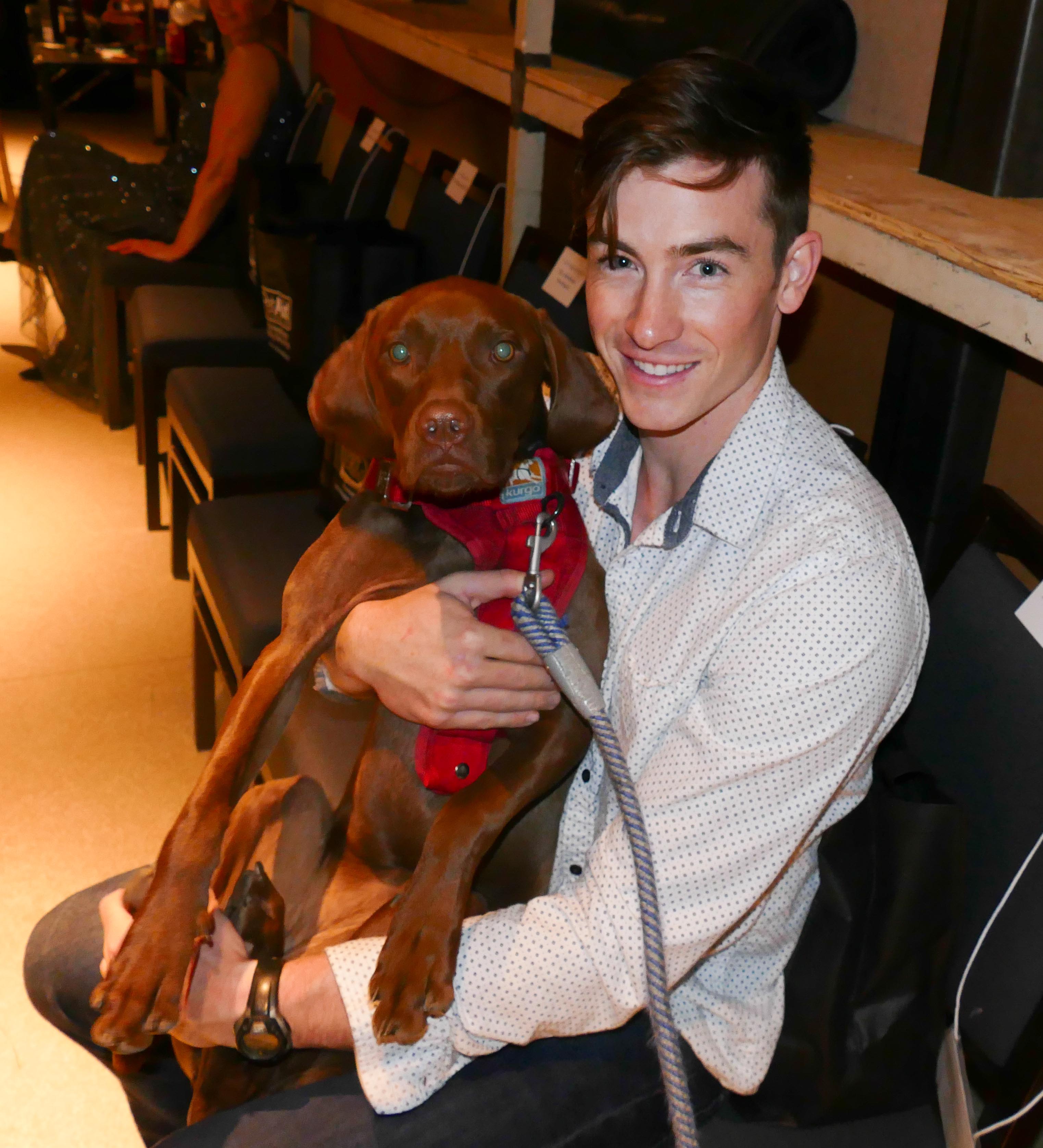 Dylan Bradley with Leleu