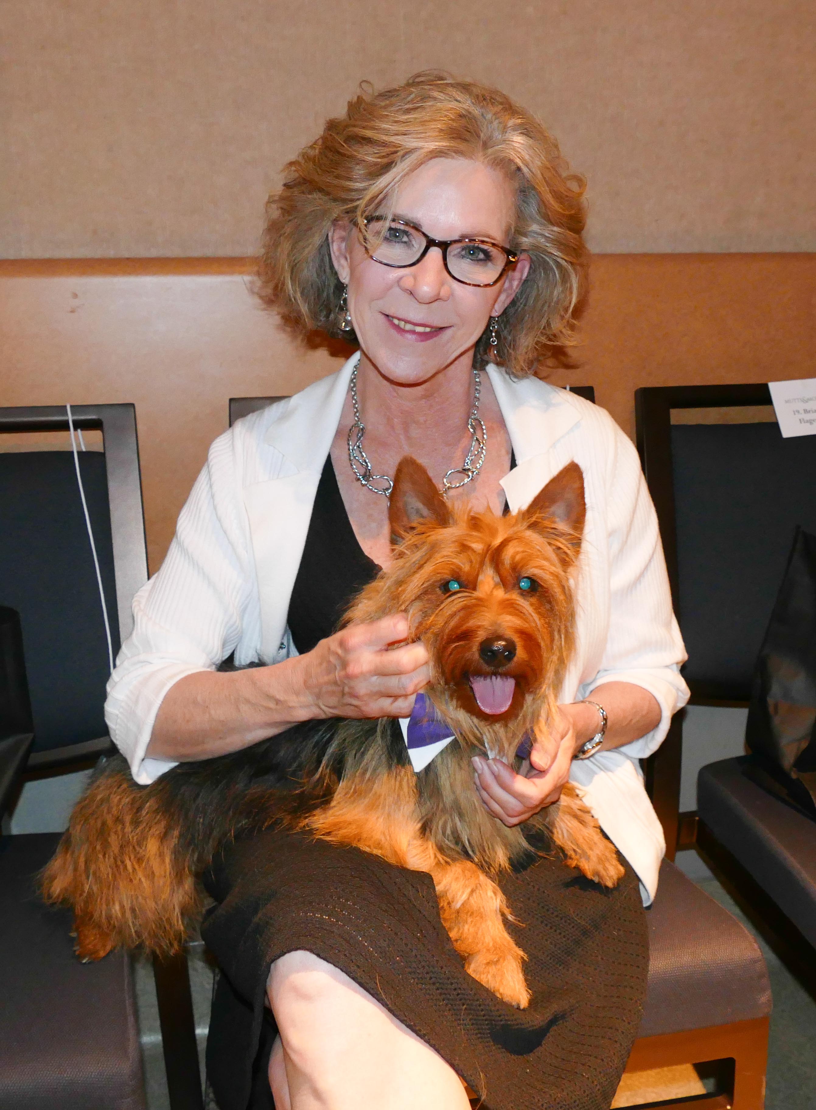 Penny Taylor with Booker