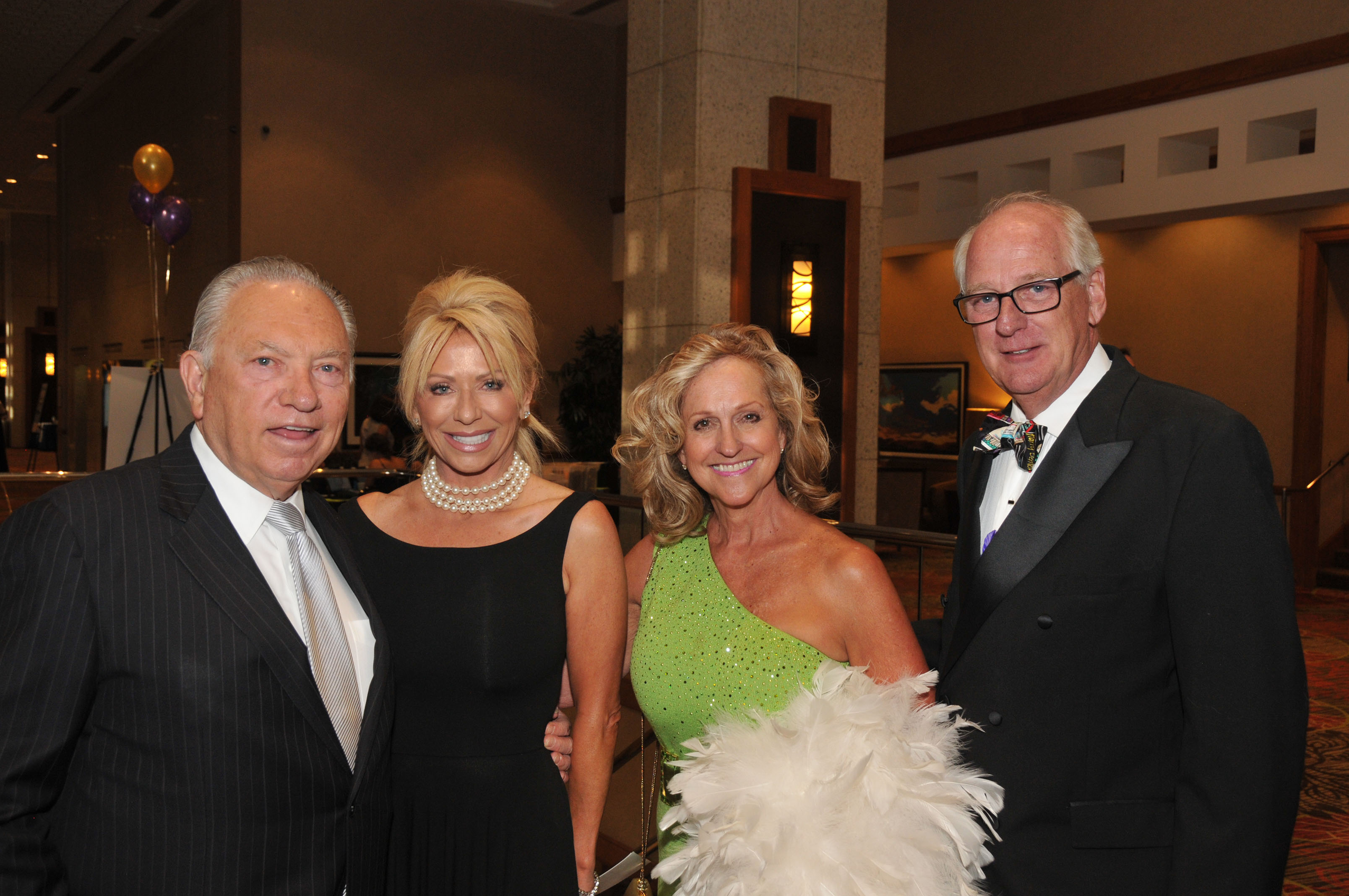 David and Bonnie Mandarich, Pam and Doug Adams