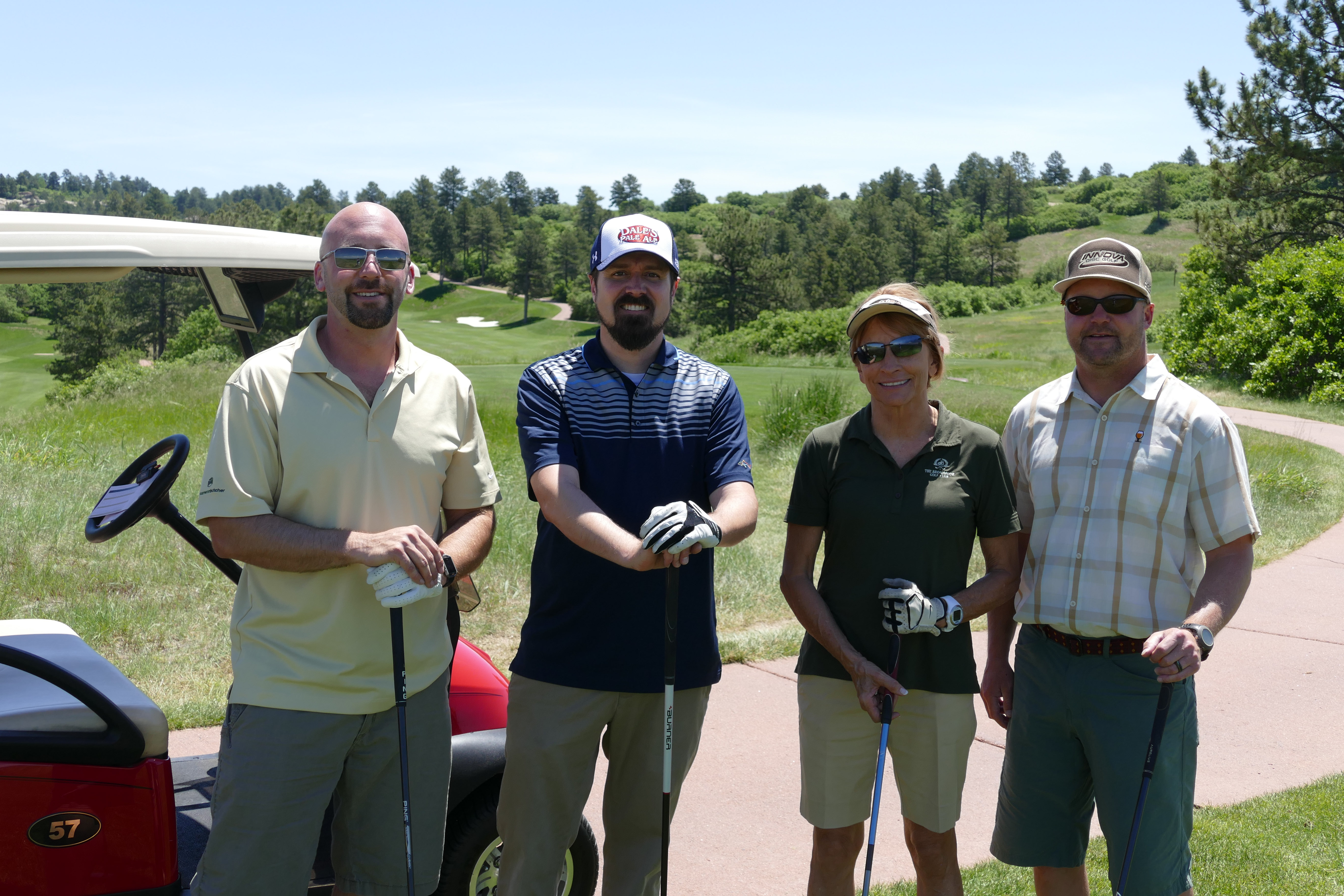 Matthew Favier, Mark Unverzagt, Peggy McKinlay and Travis Flett, All ...