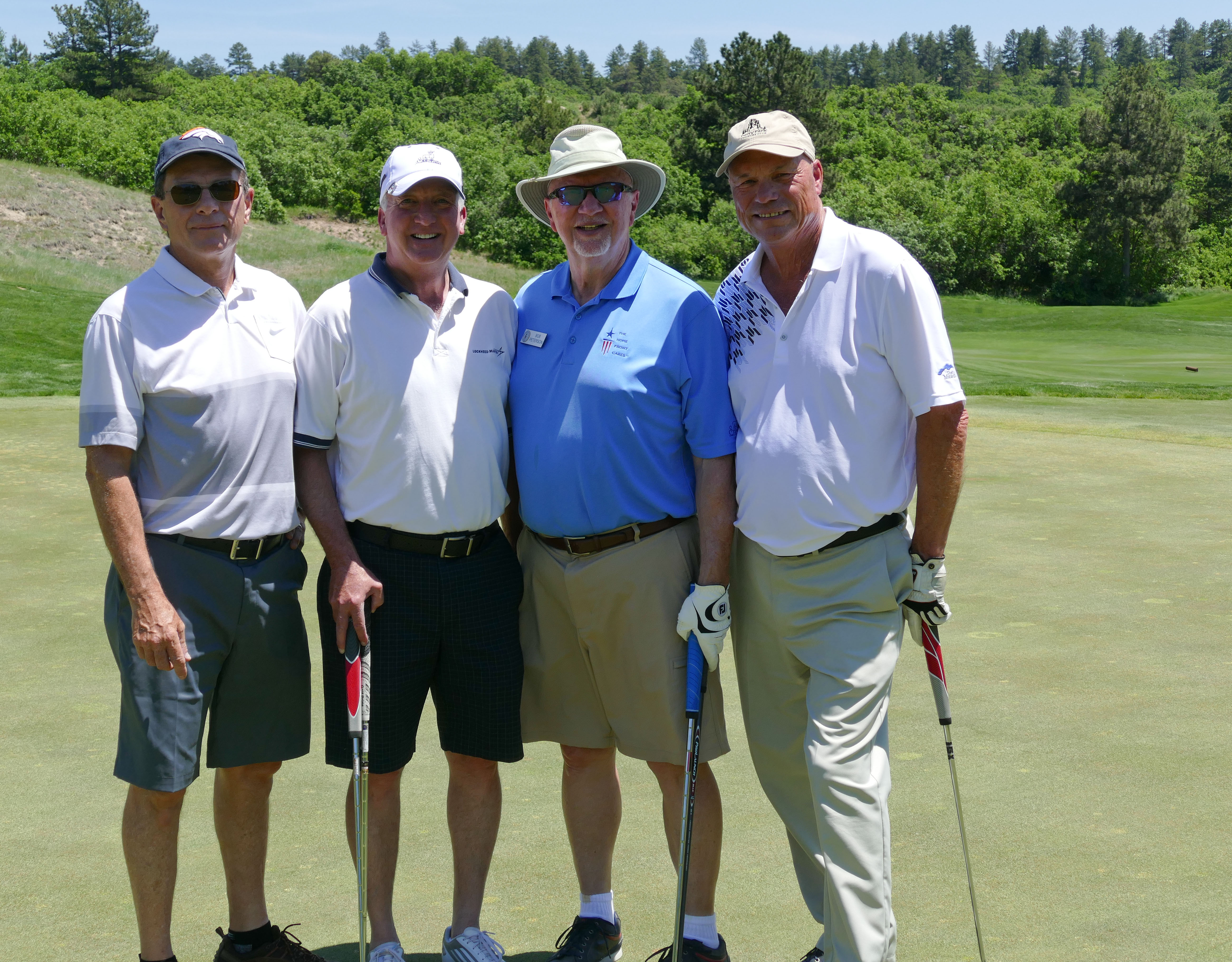 Len Jenkins, left, Kent Traylor, Bob Peterson and Douglas Diederich, LH ...