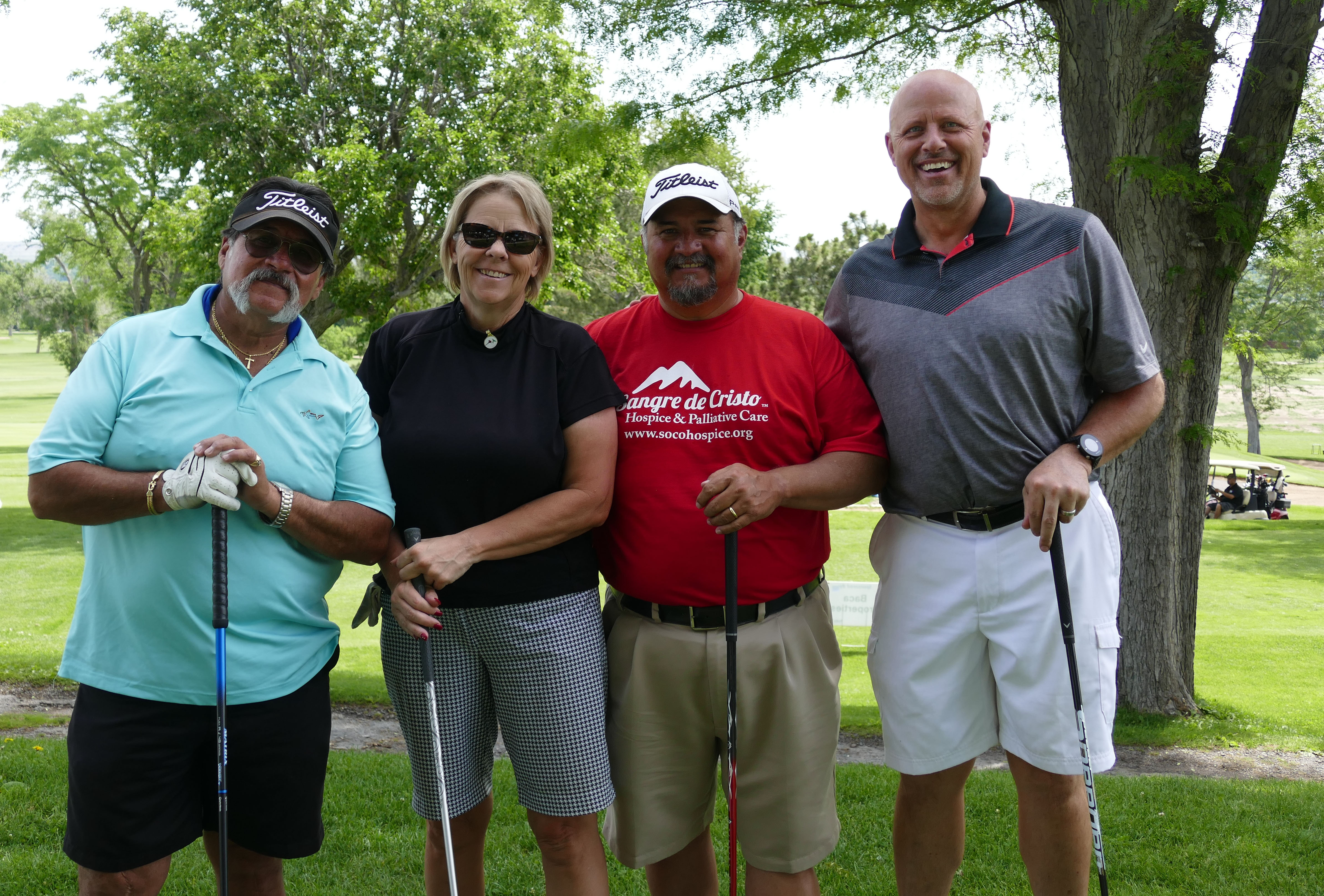 Martin Ayala, left, Tammy Fesmire, Ron Padilla and Craig Law (they won ...