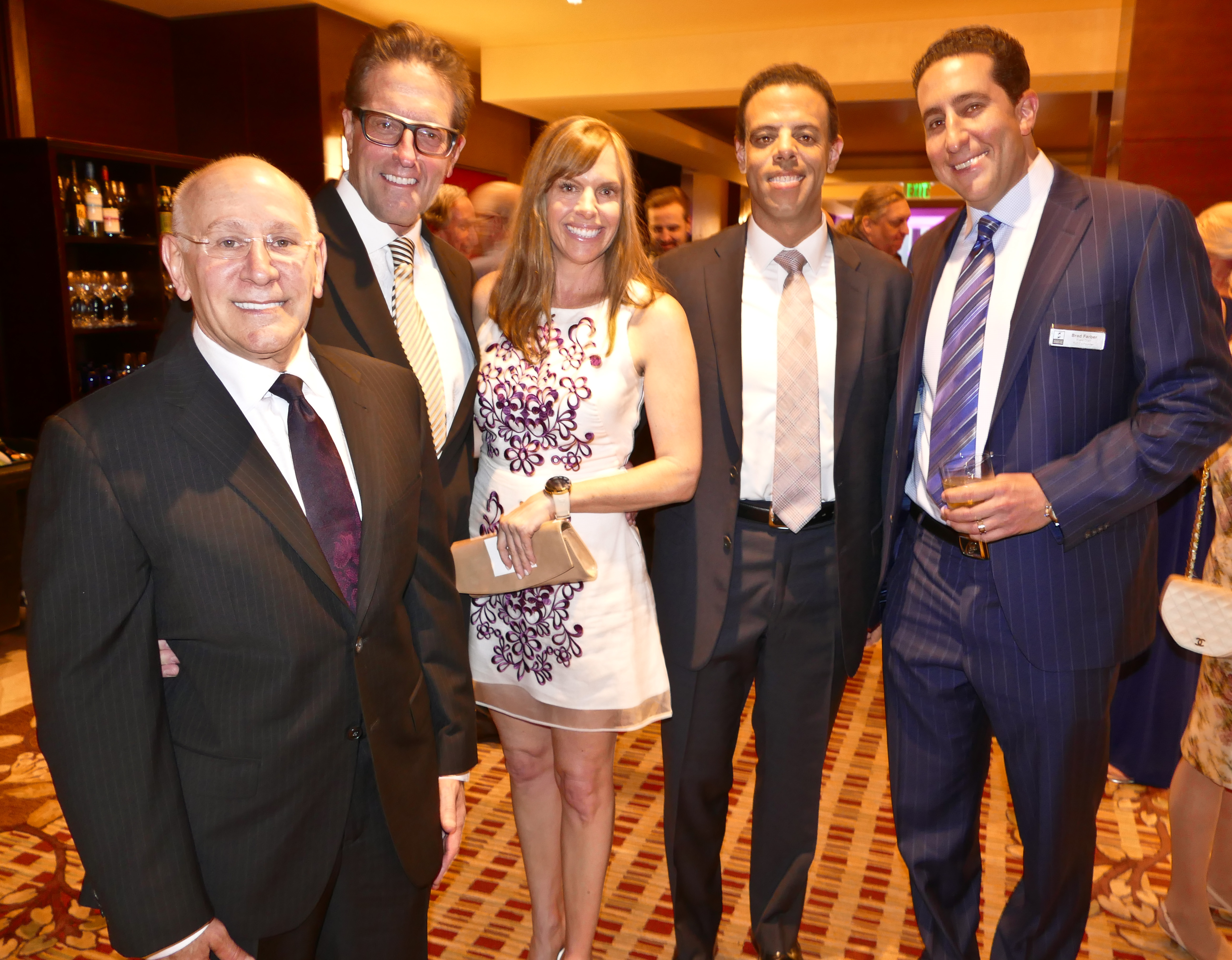 Gary Mobell, left, Dr. Dean Prina, Catherine Goodwillie, Jarrod Tisdell ...