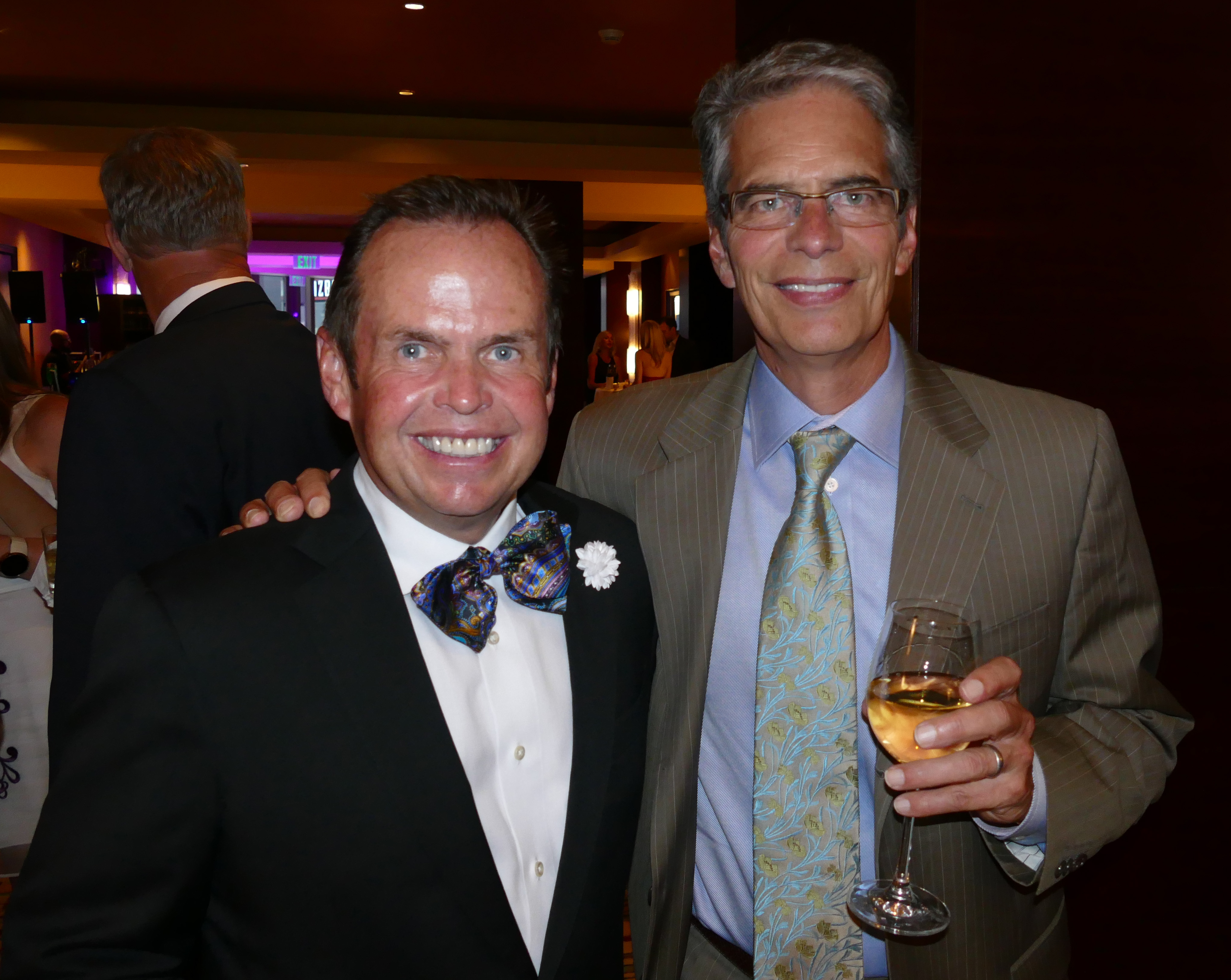 Event Co-Chair Pat Hamill, left, and Ferd Belz