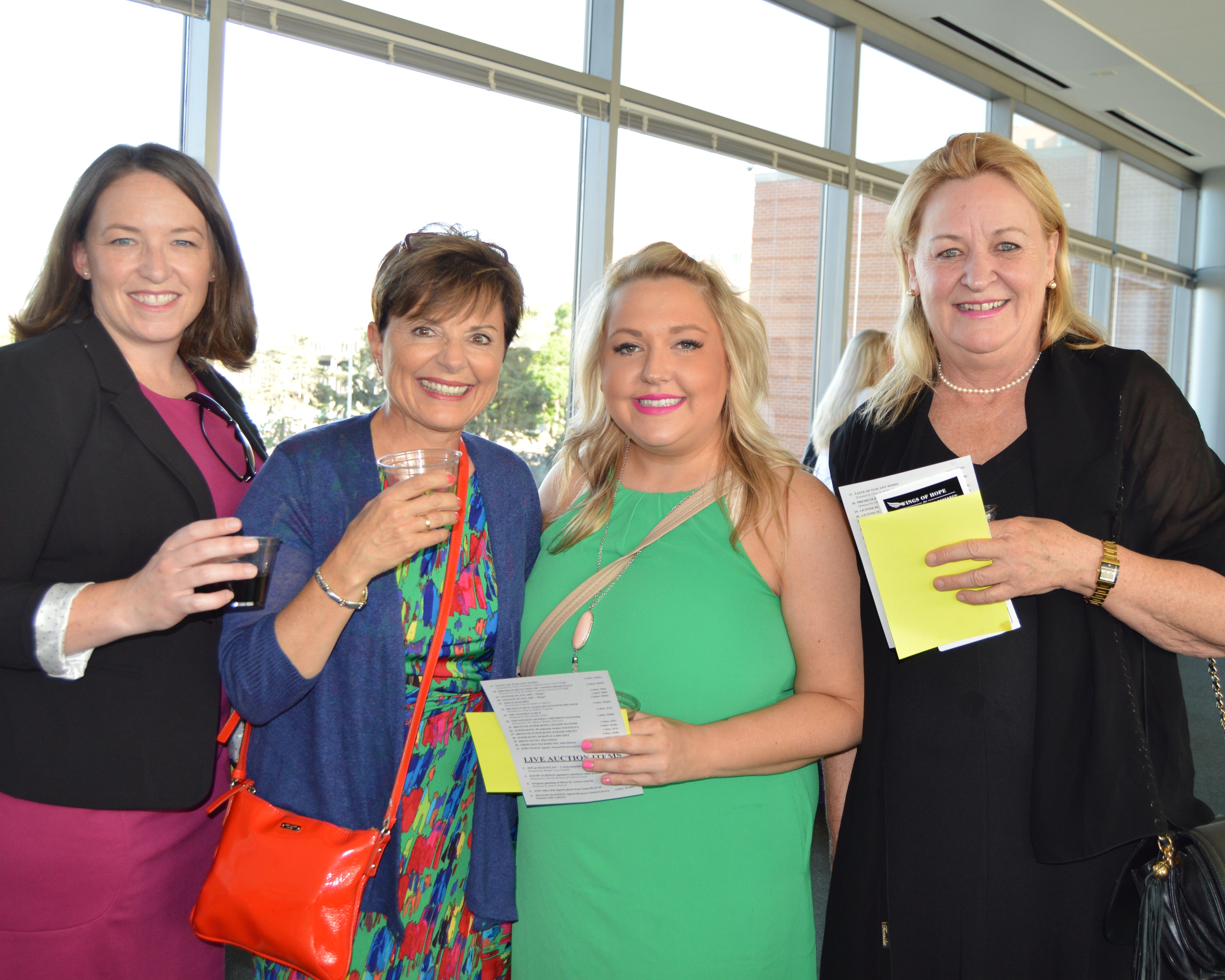 From Saint joseph Hospital (l to r): Katie Tiernan, Lisa Alecci, Kim ...