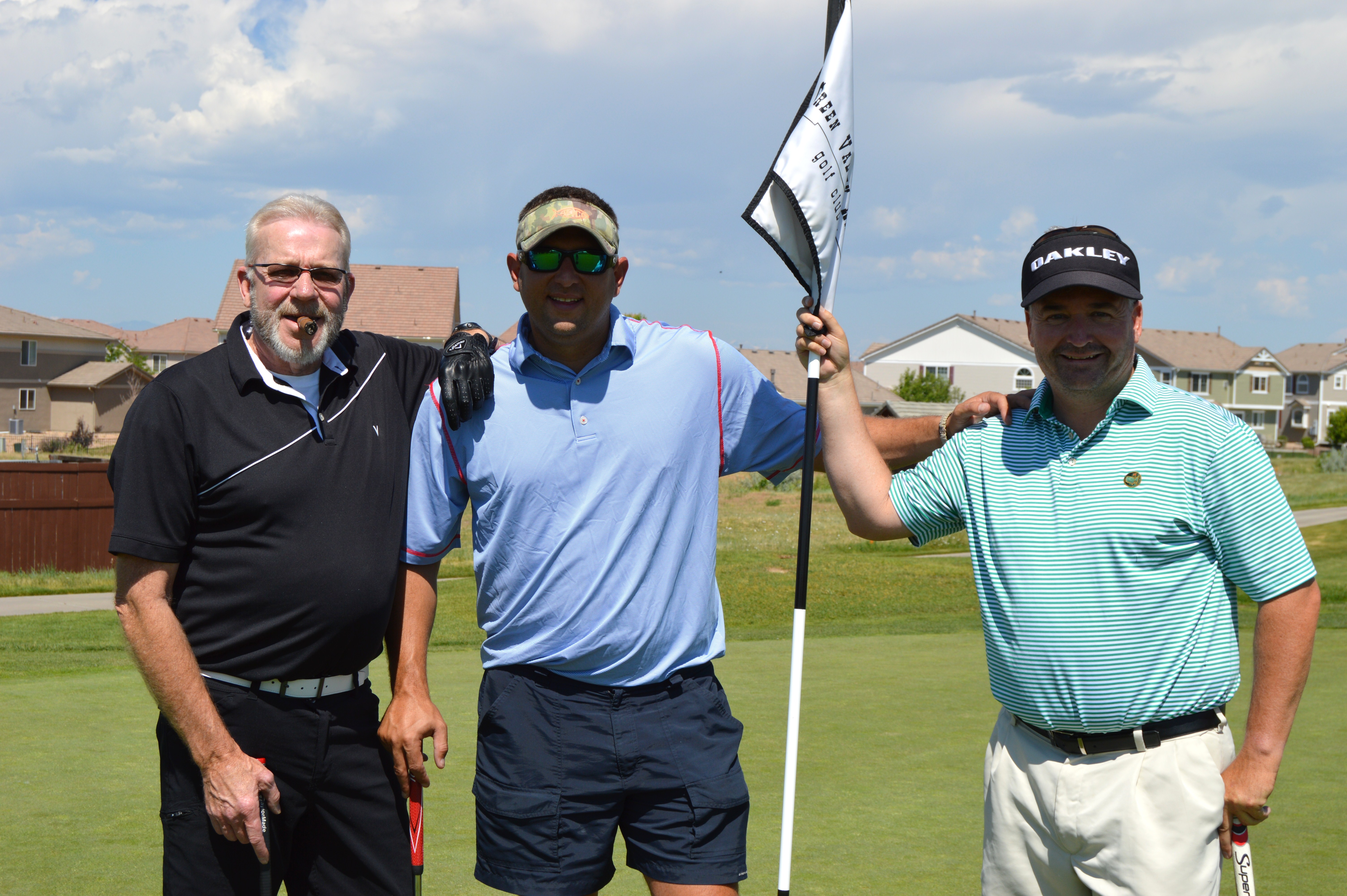 (l to r): Keith Bradley, Ross Armentor and Duke Rumely