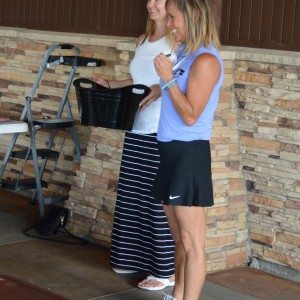 Dale Algrim (left) and Jim Trott pick up the trophies for their second ...