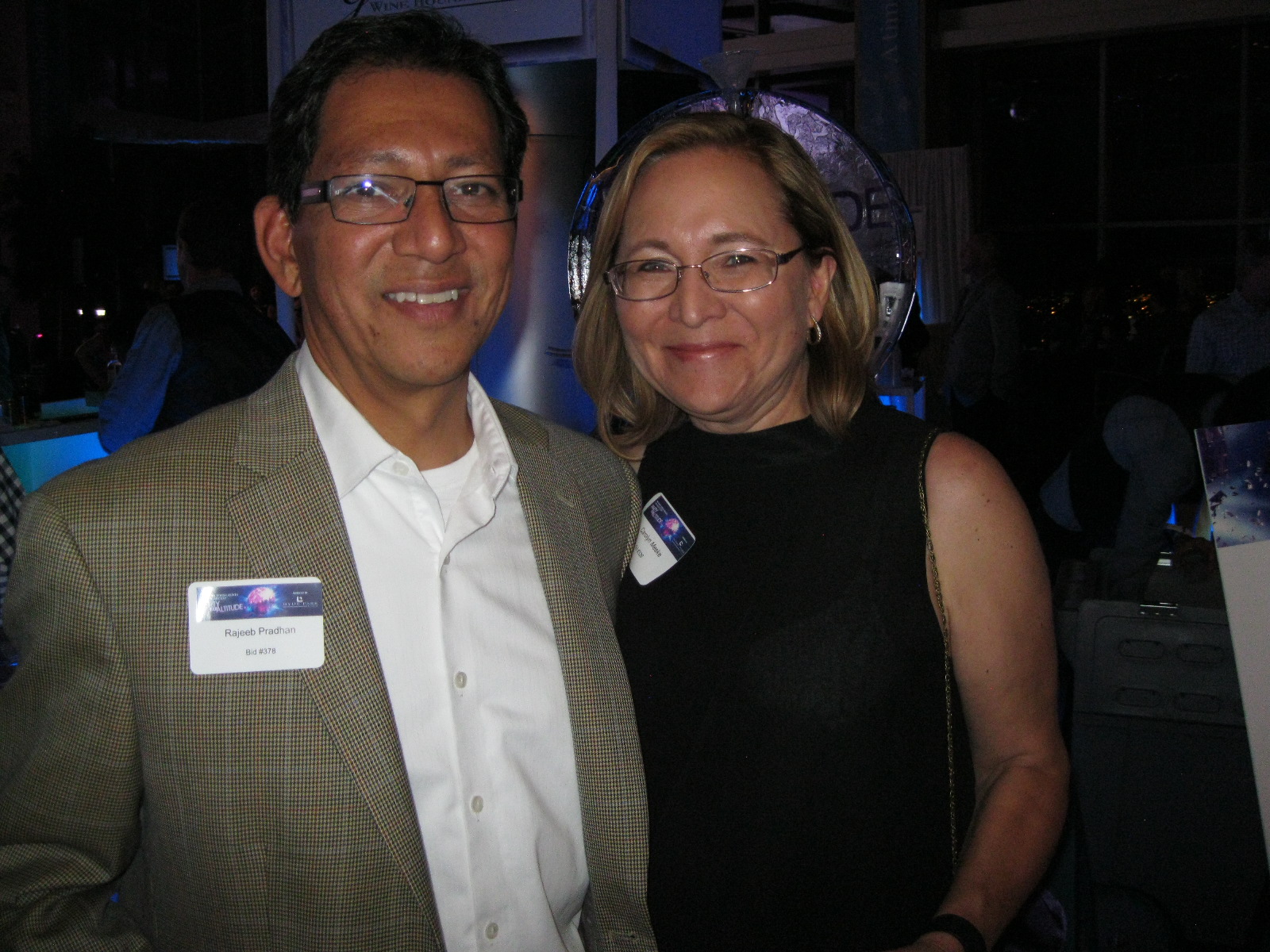 Rajeed Pradhan and Carolyn Meske