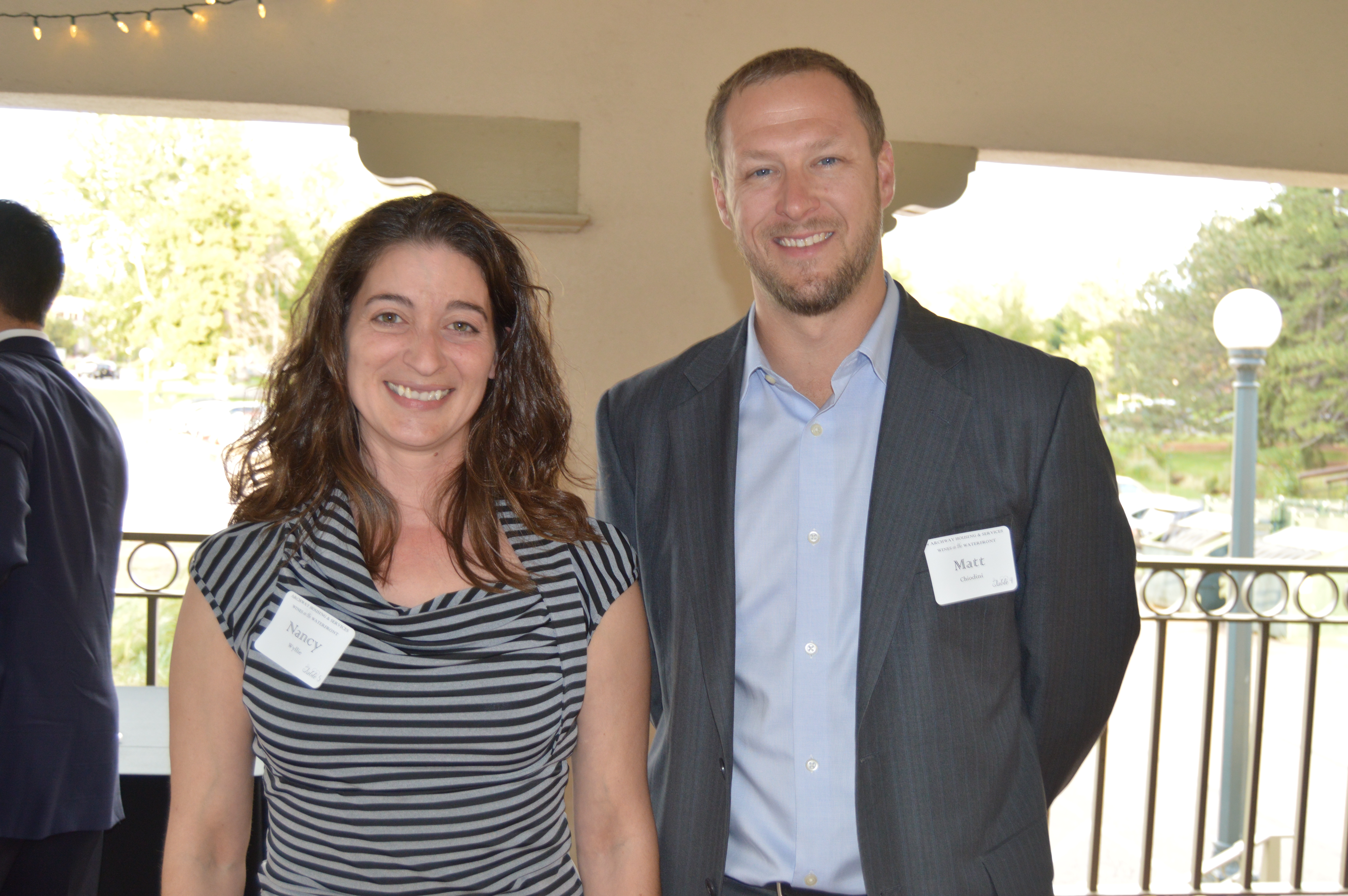 Nancy Wyllie and Matt Chiodin