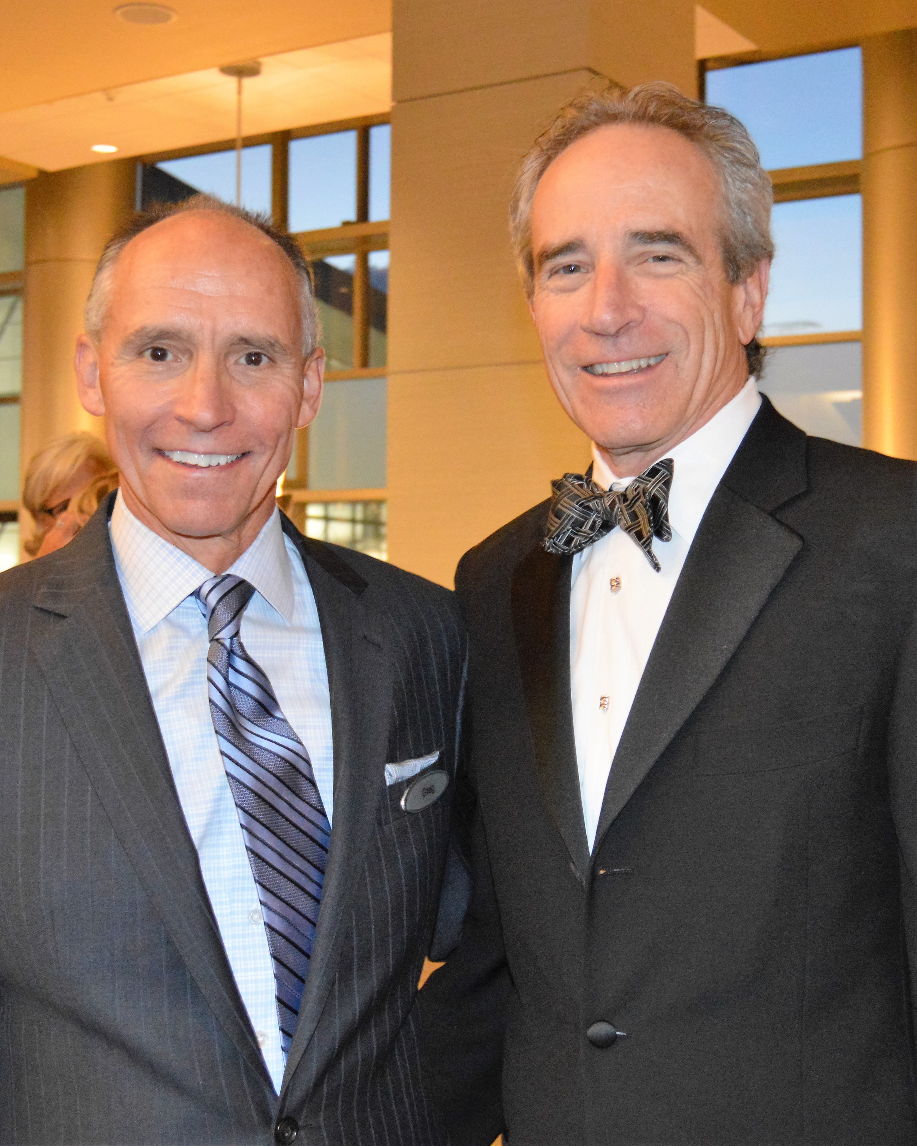 Greg Leonard (left) and Bill Mosher