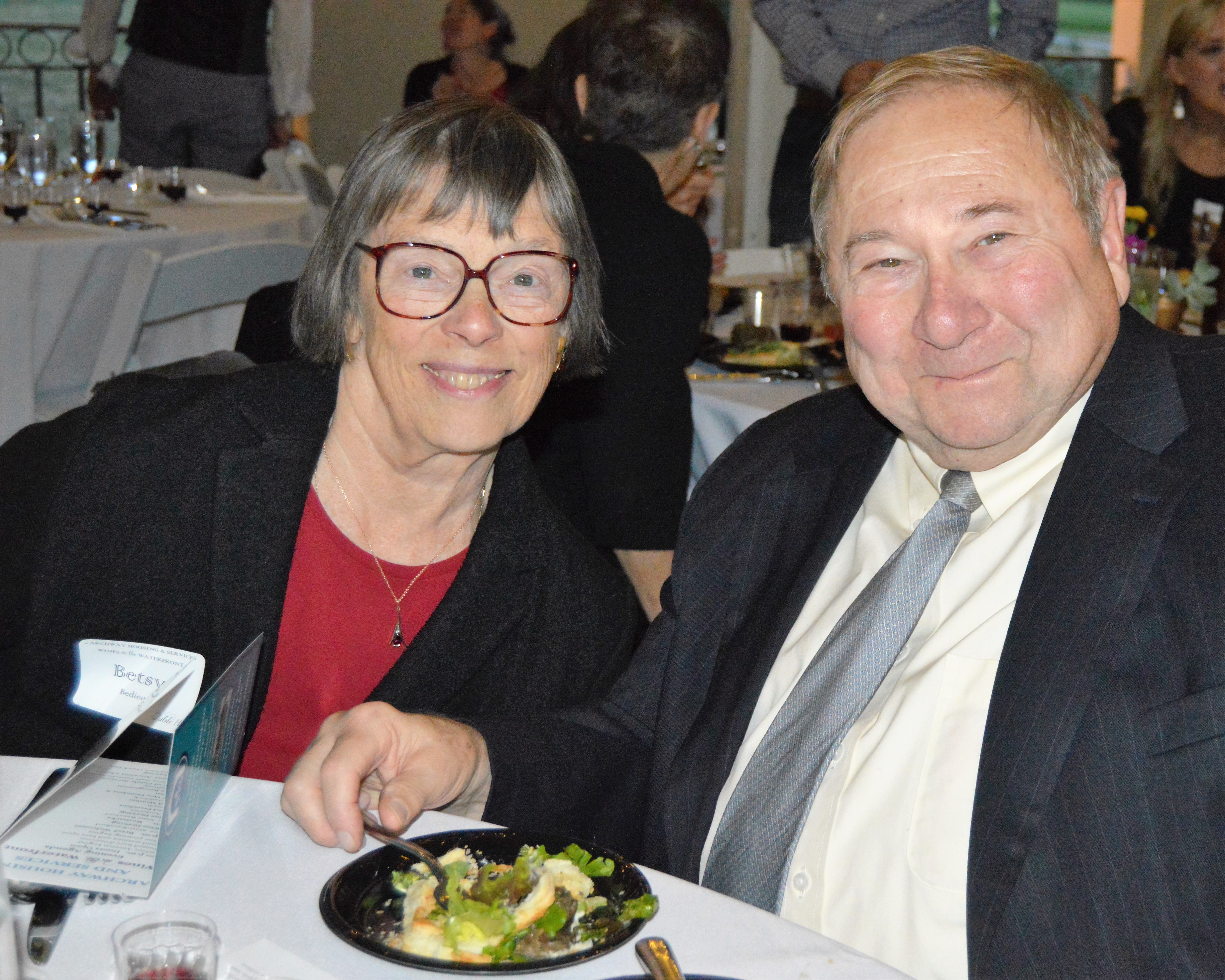 Betsy Bedient and John Lathrop