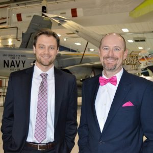 Event co-founder and CBS4 anchor/weatherman Ed Greene (left), with ...