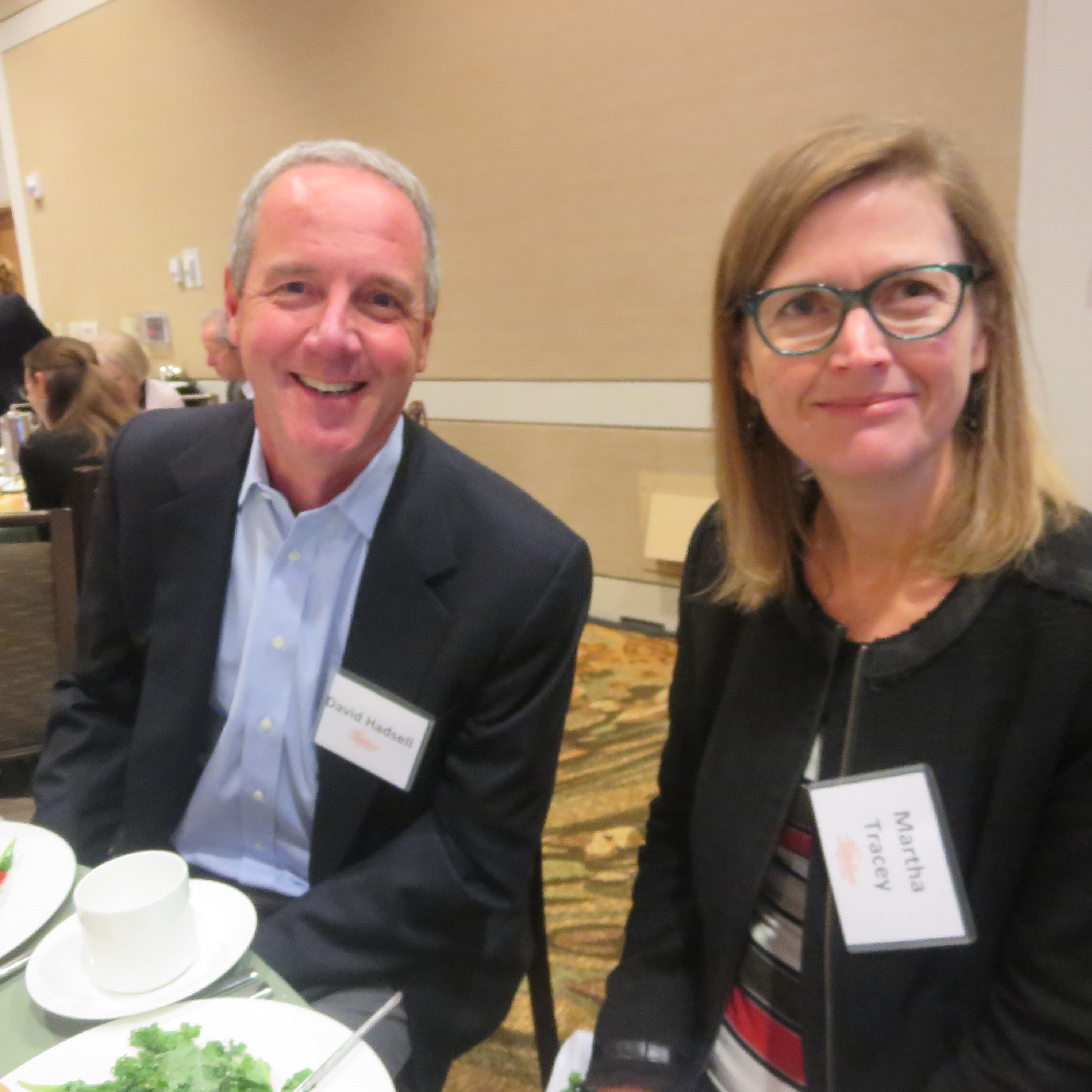 David Hadsell, Martha Tracey