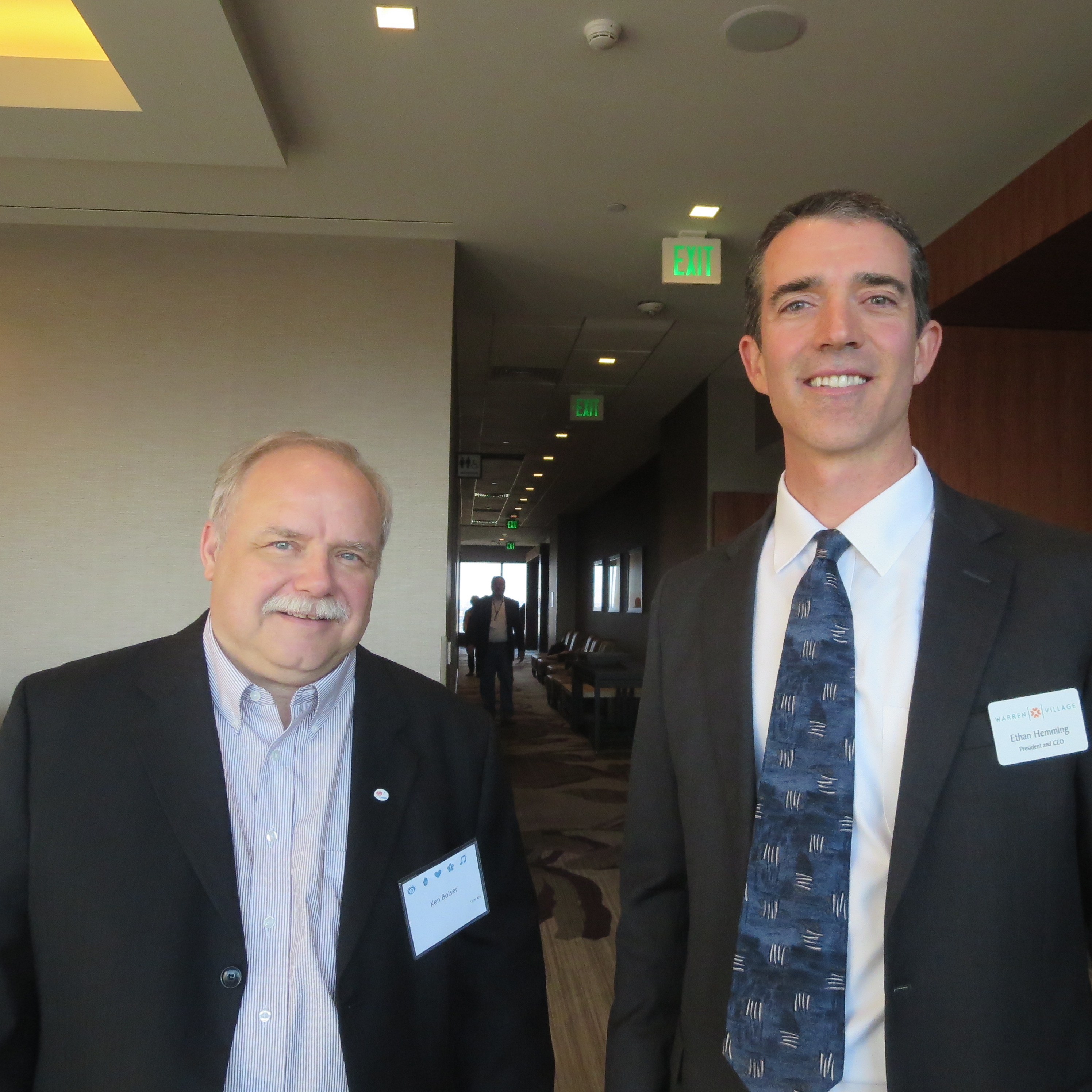 Ken Bolser, Ethan Hemming, CEO/Pres.