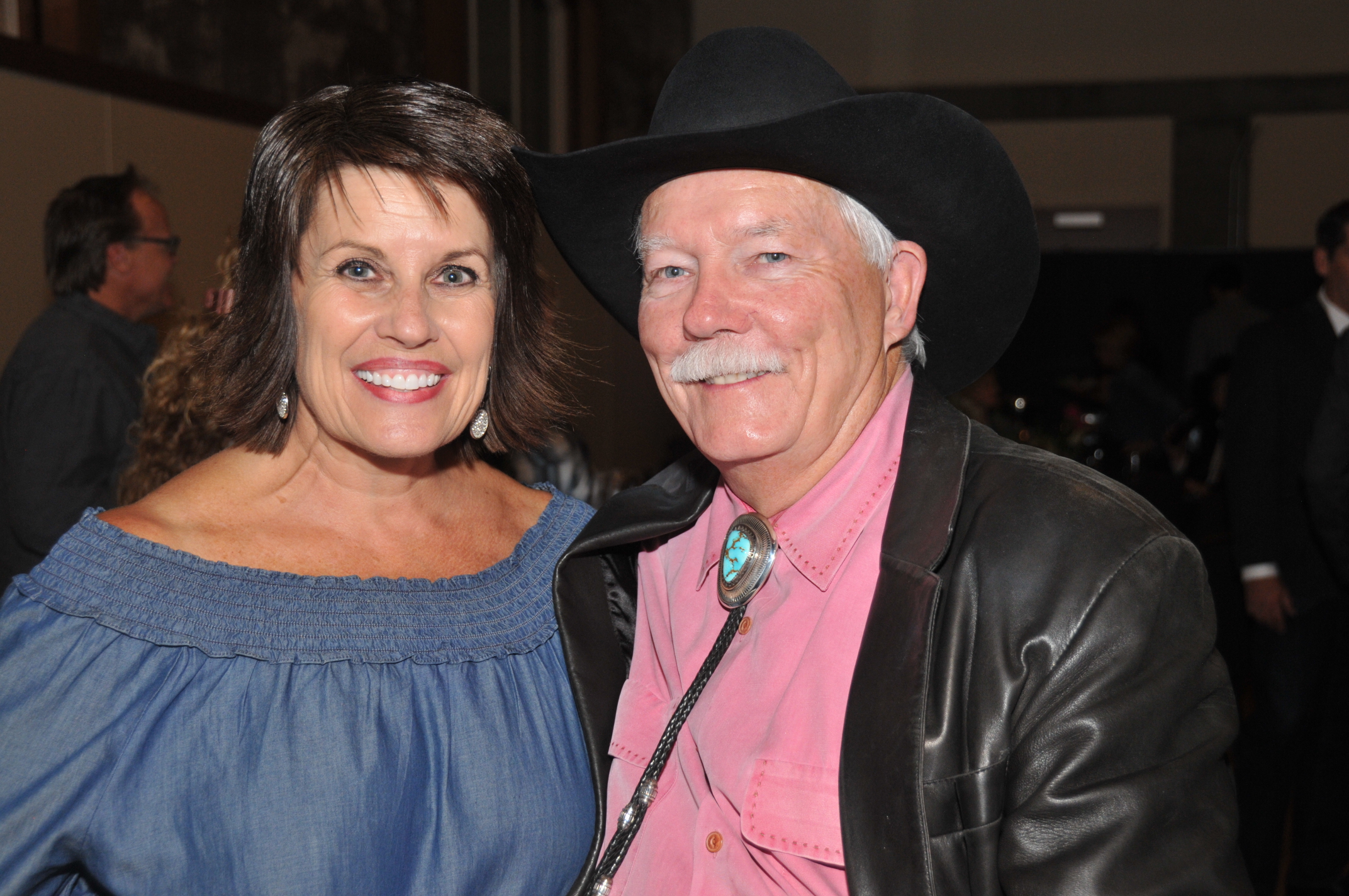 Julie Collett, Auctioneer Gary Corbett