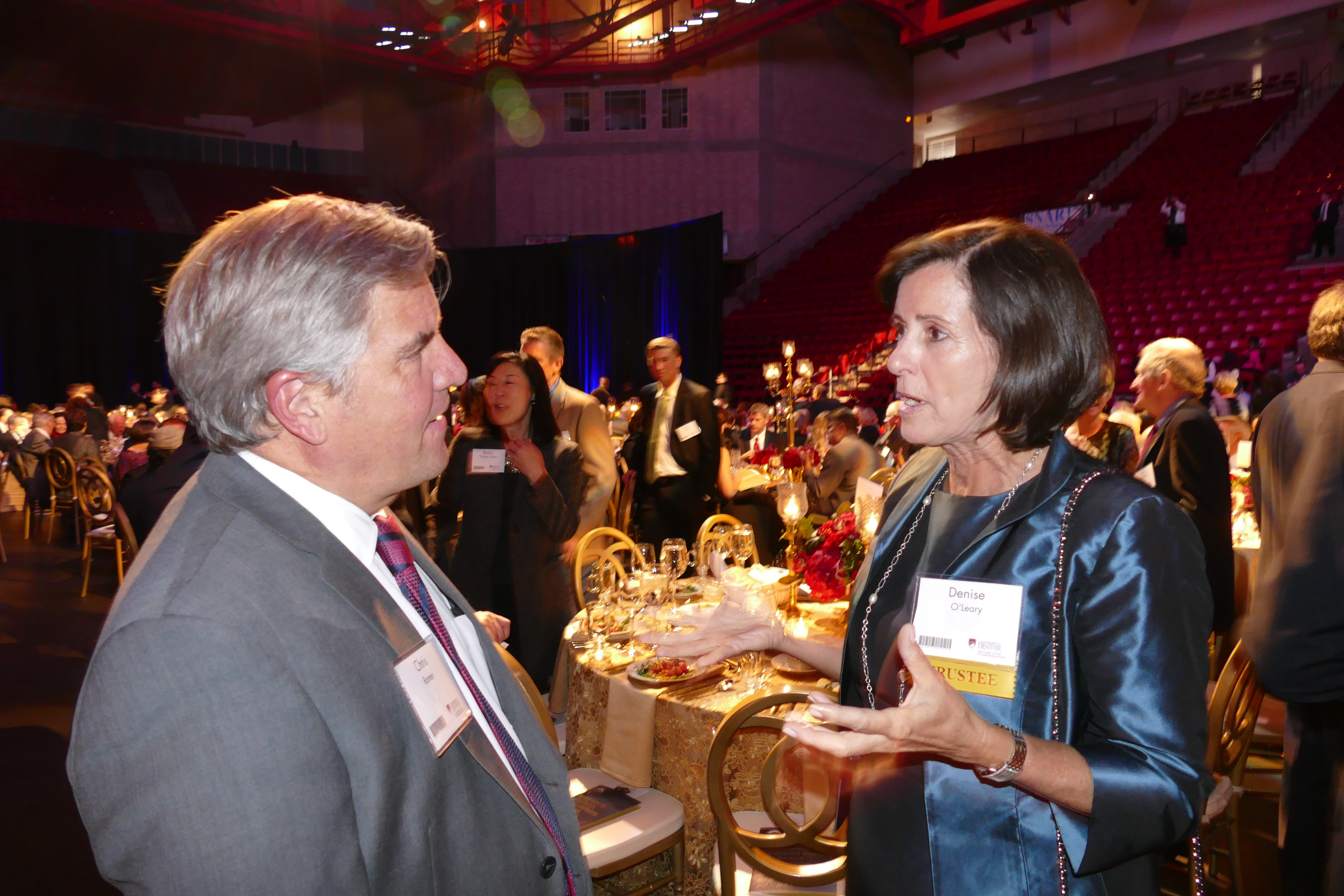 Chris Romer chats with Denise O'Leary