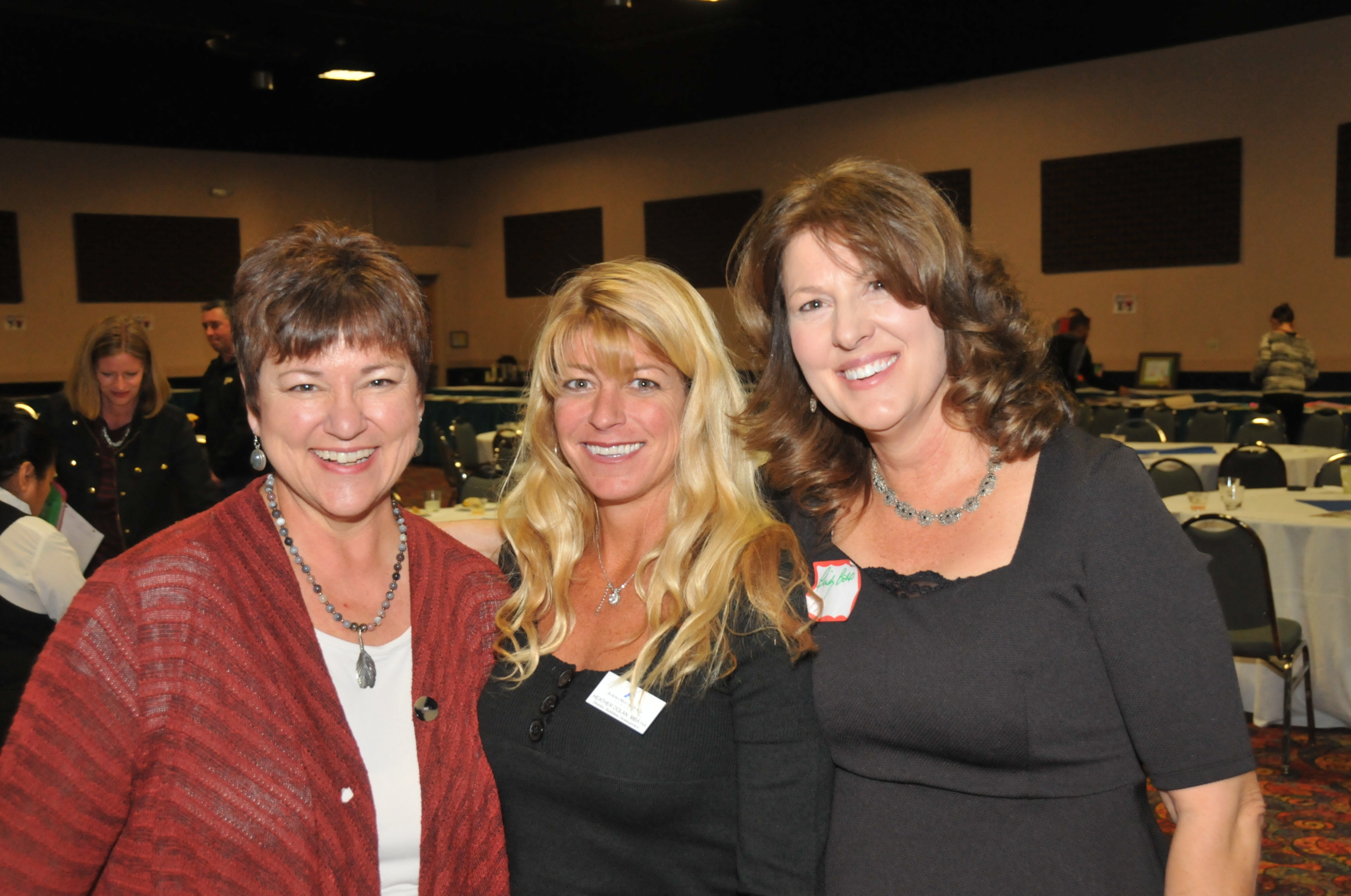 AUMHC staffers Troy Bowman, Heather Jackson, Cindy Bohl
