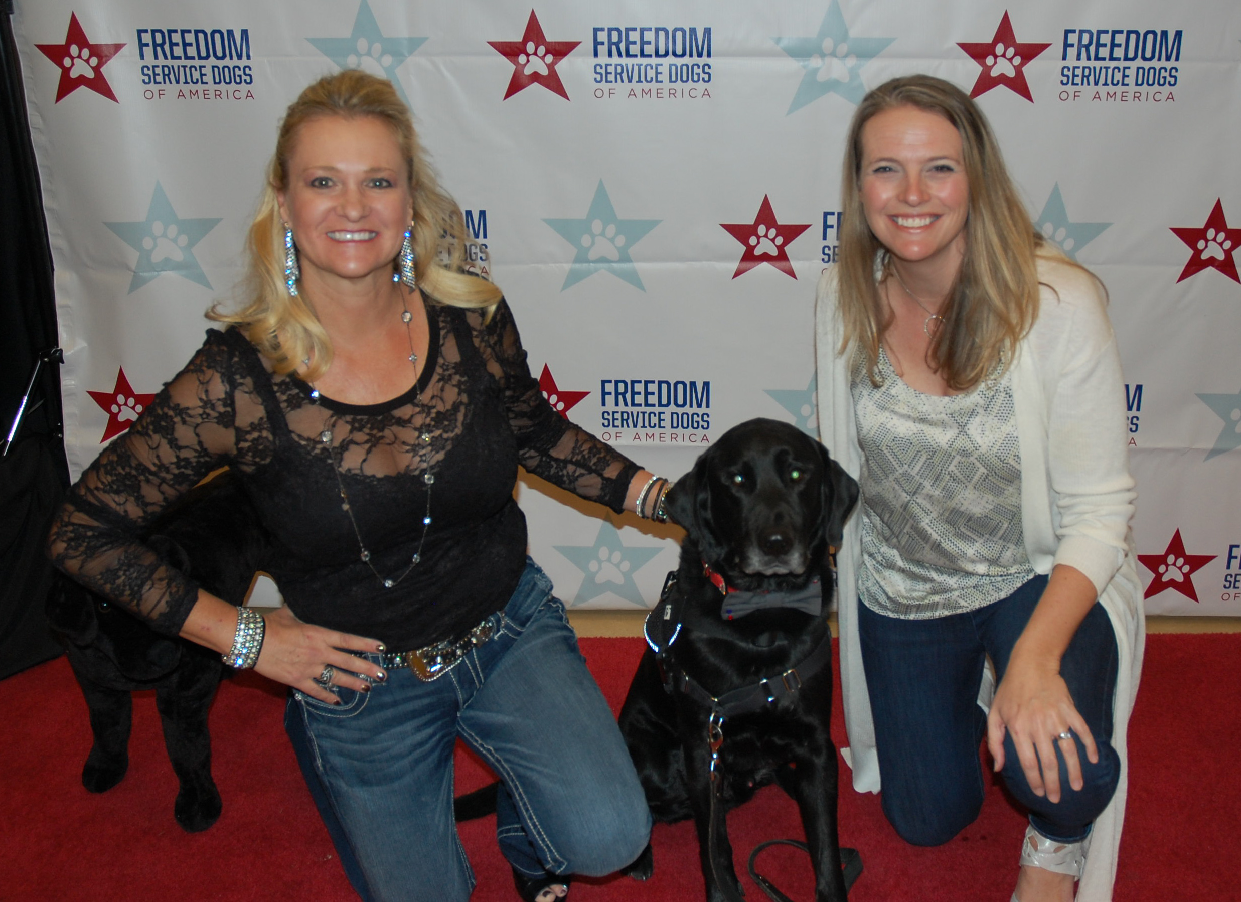 Shannon Schulz, left, and Cat Rigle with Cargo