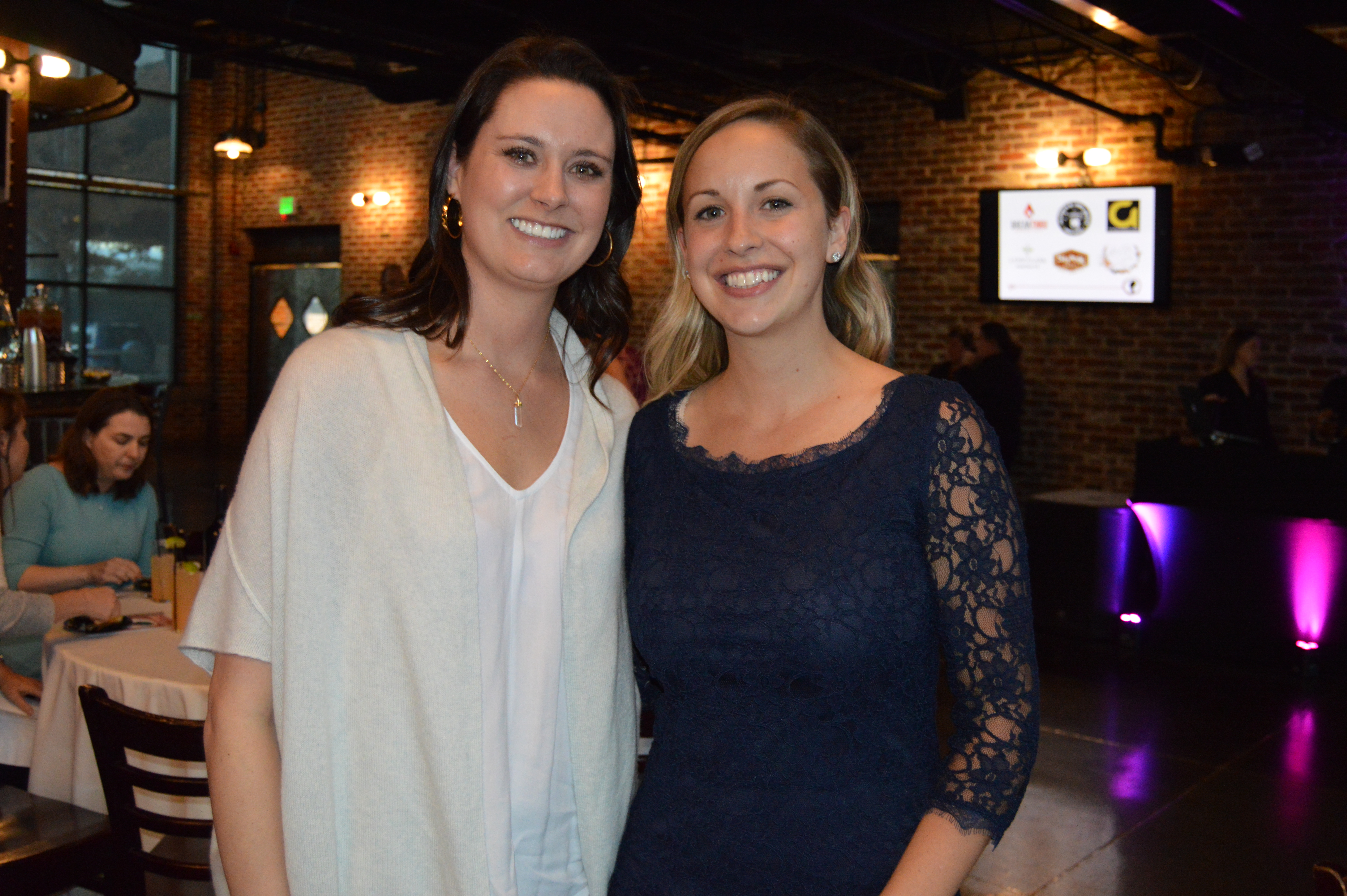 Sadie Shaughnessy (left) and Amanda Archerd