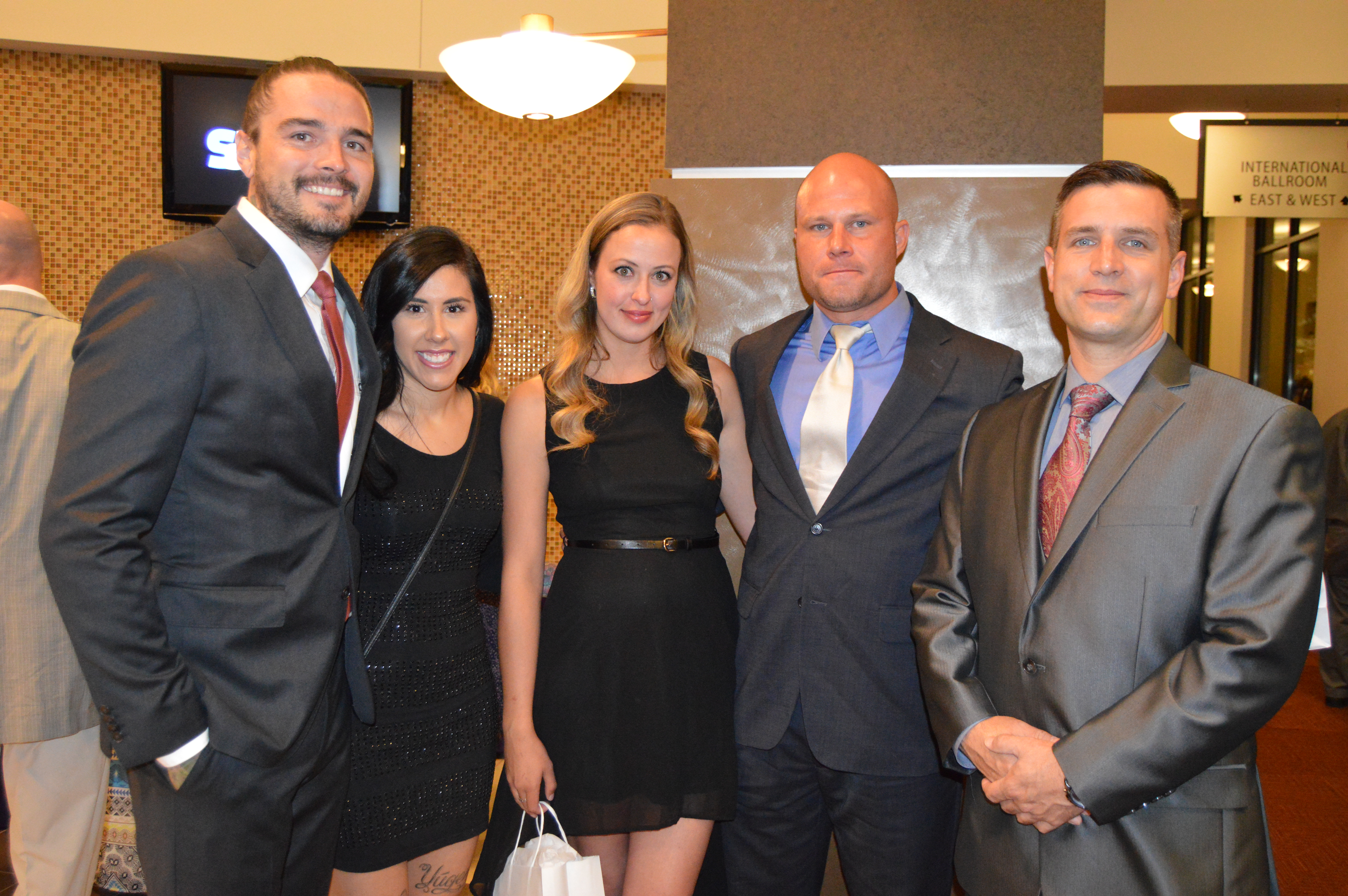(l to r): Wesley Hooks, Nicholette Fabrizio, Jessica and Christopher ...