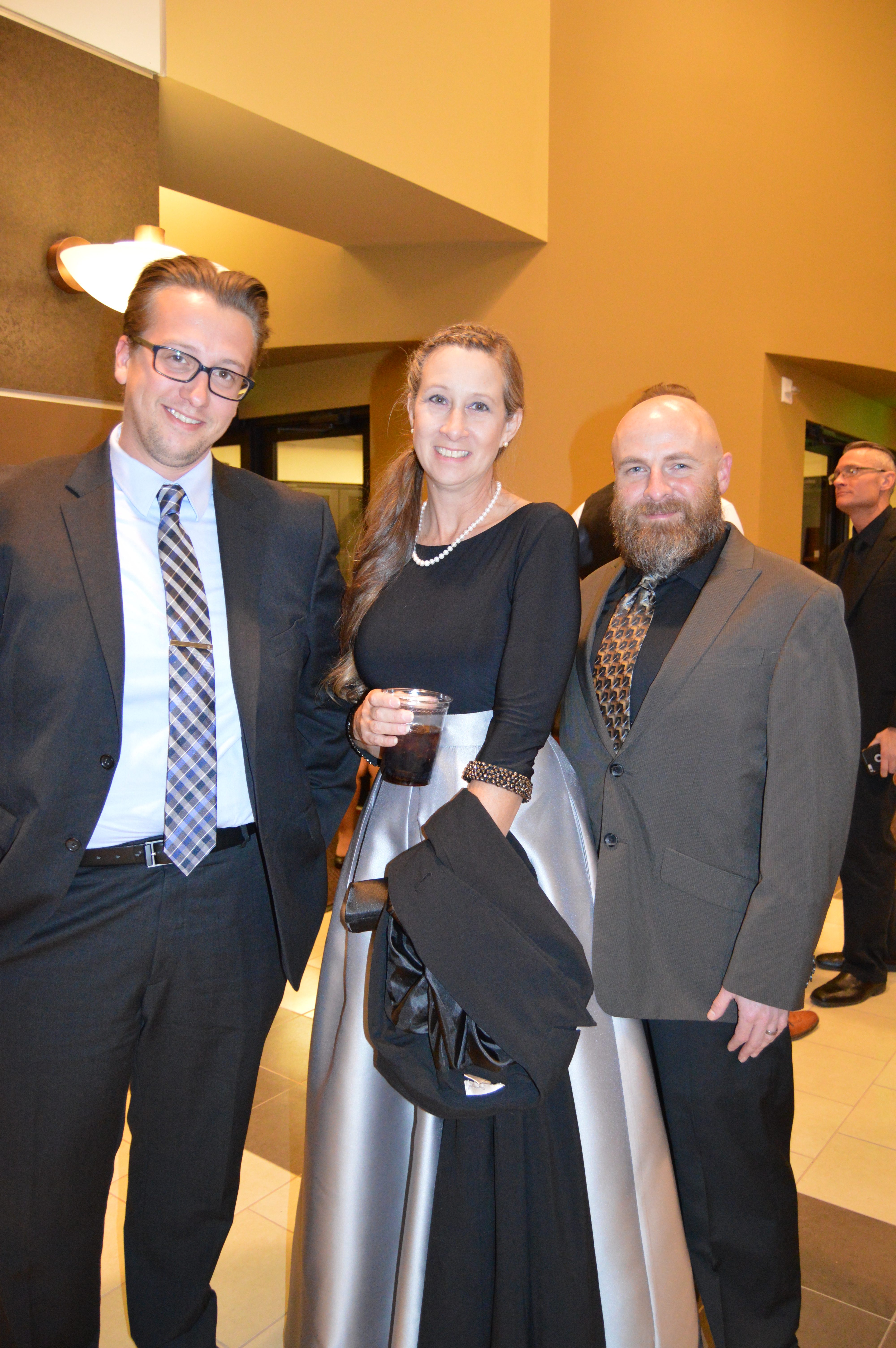 (l to r) Scott Kindel, Deidre Tygart and Brent Reiter